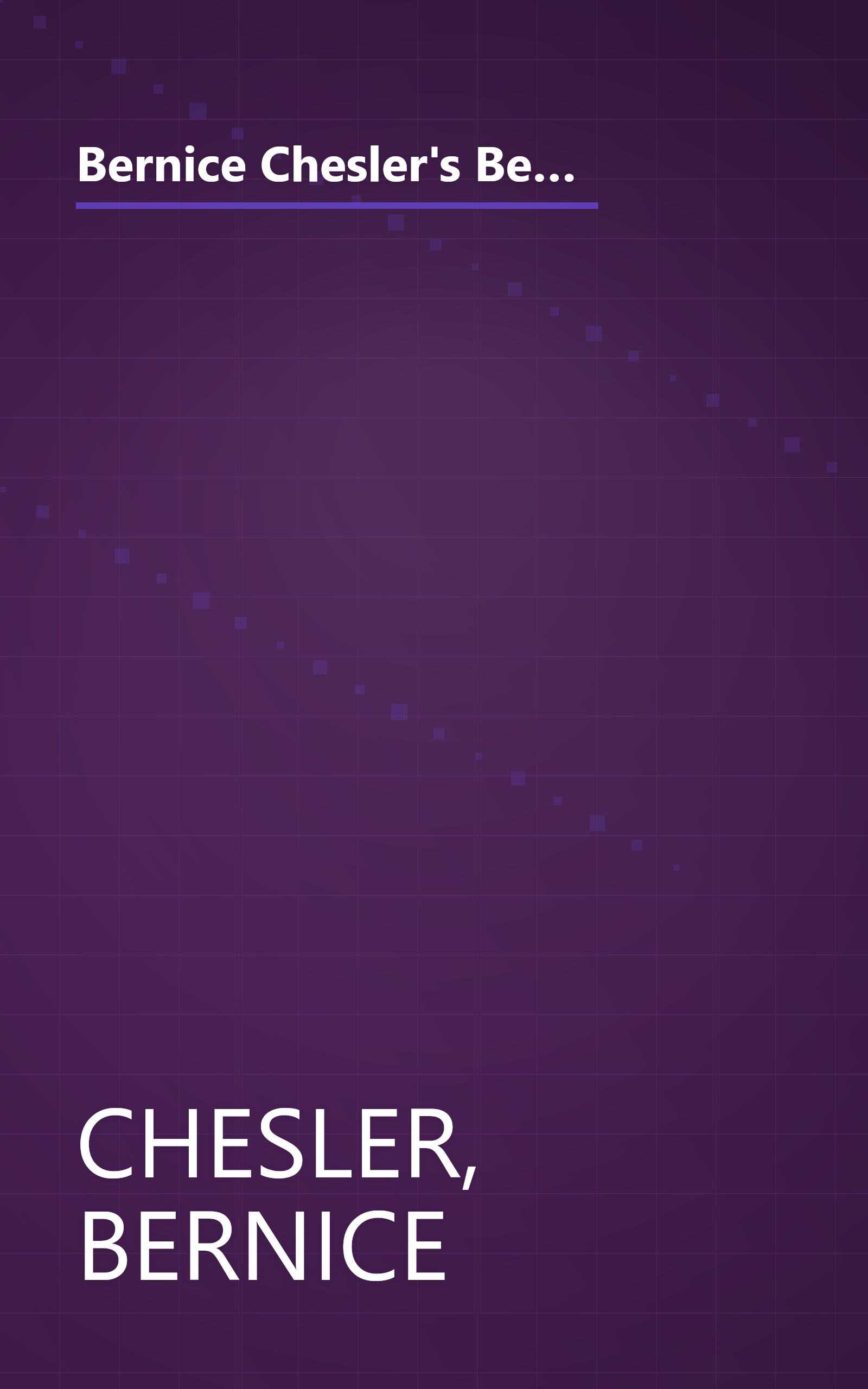 Bernice Chesler's Bed & Breakfast in the Mid-Atlantic States: Fifth Edition--Delaware, Maryland, New Jersey, New York, North Carolina, Pennsylvania, ... AND BREAKFAST IN THE MID-ATLANTIC STATES) book cover