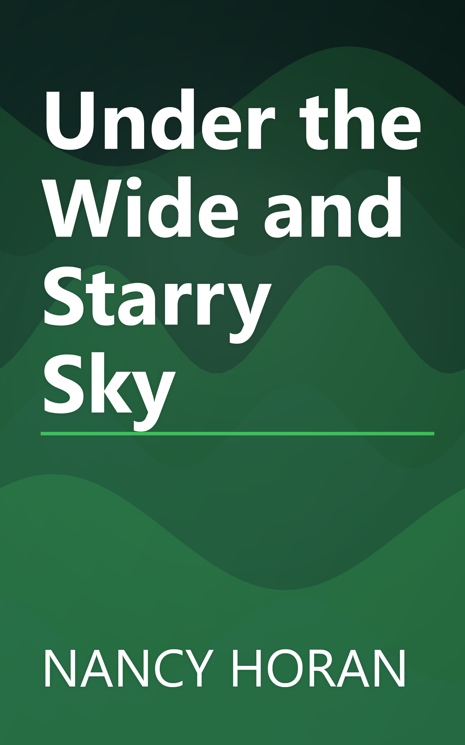 Under the Wide and Starry Sky book cover