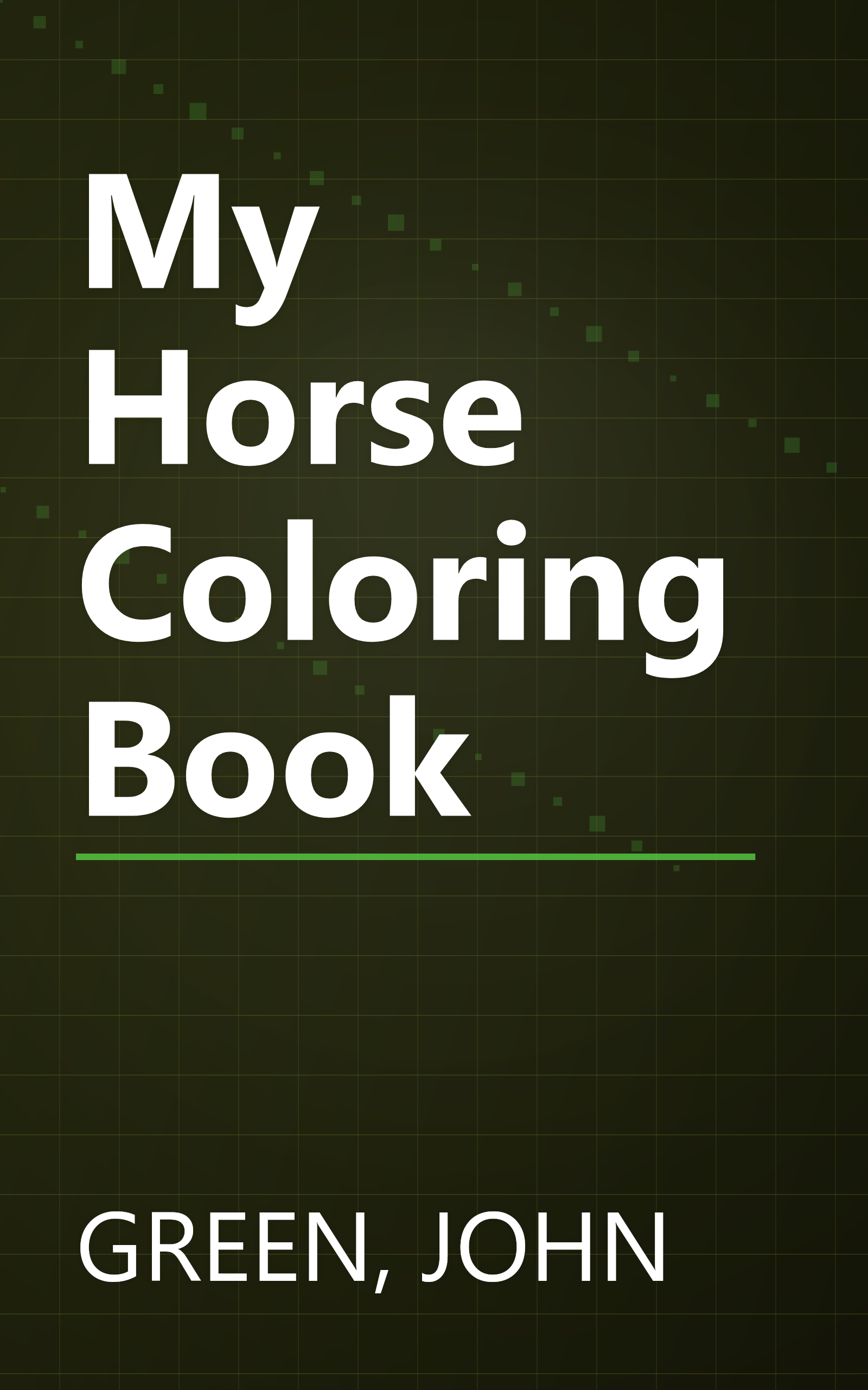 My Horse Coloring Book book cover