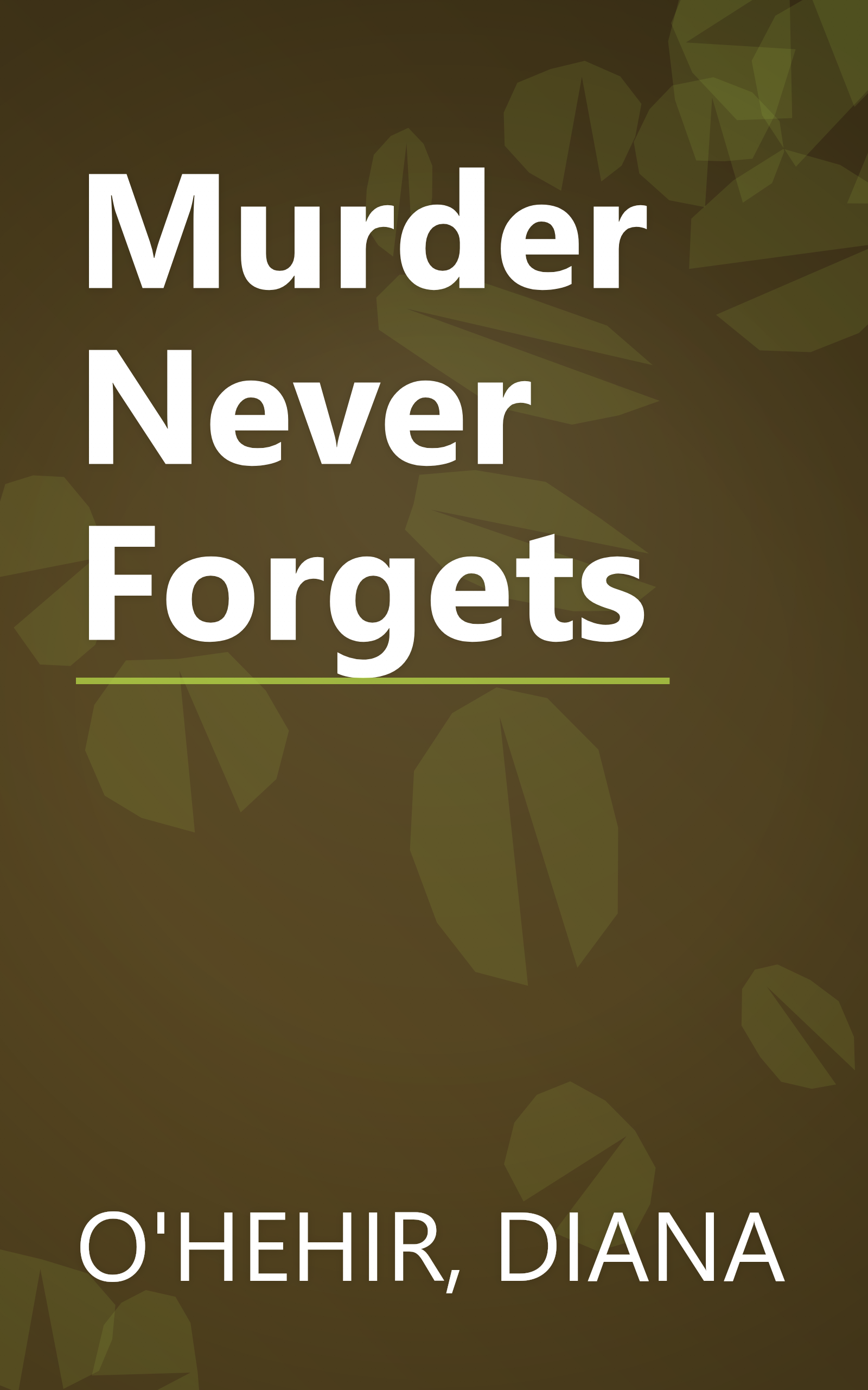 Murder Never Forgets book cover