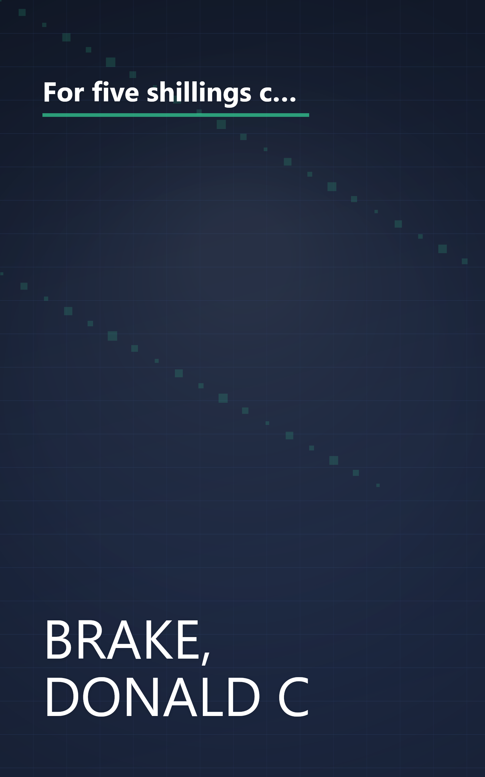 For five shillings current: The story of the Lutheran Church at Jerusalem (Funkstown), Washington County, Maryland, 1771-1983 book cover