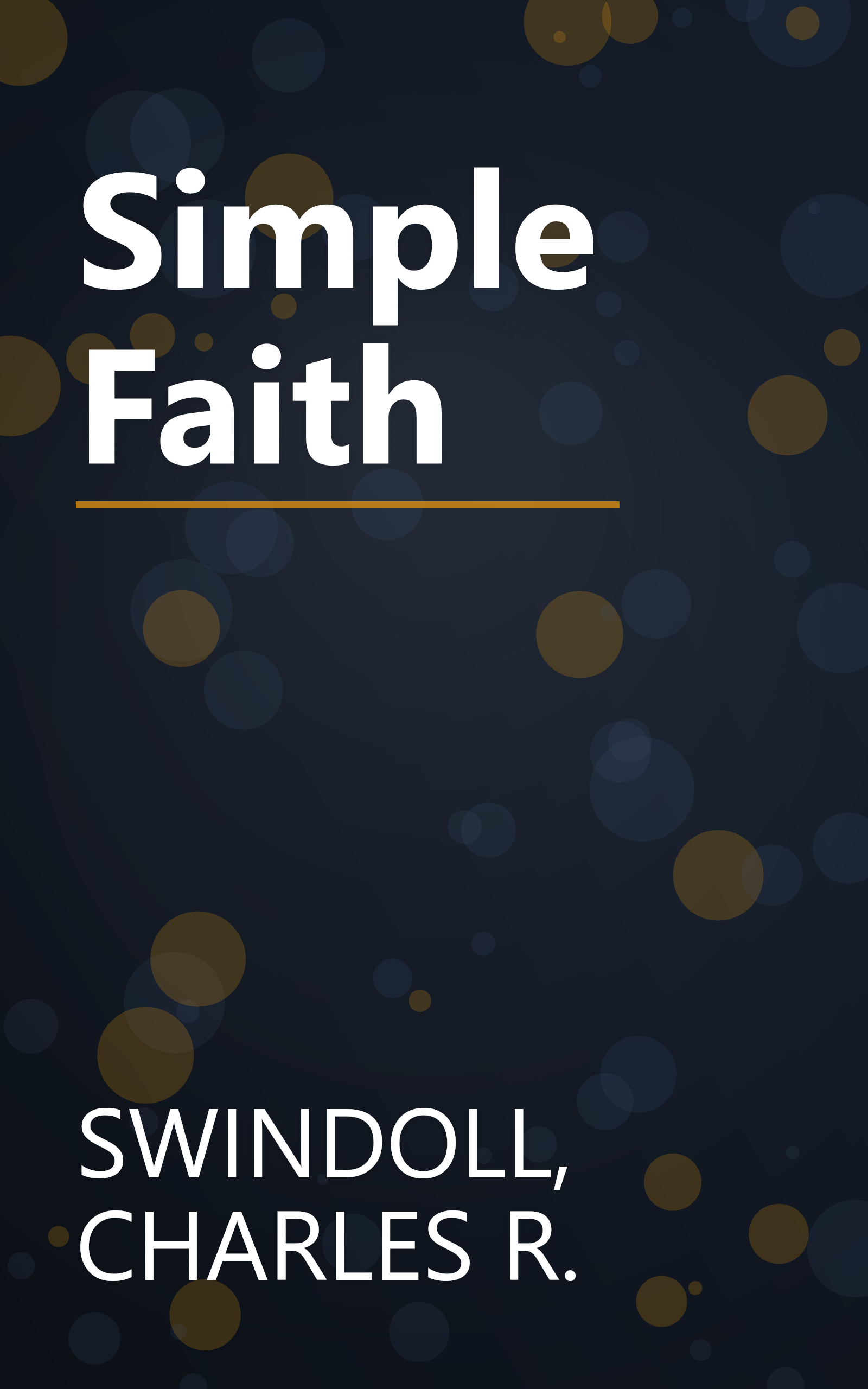 Simple Faith book cover