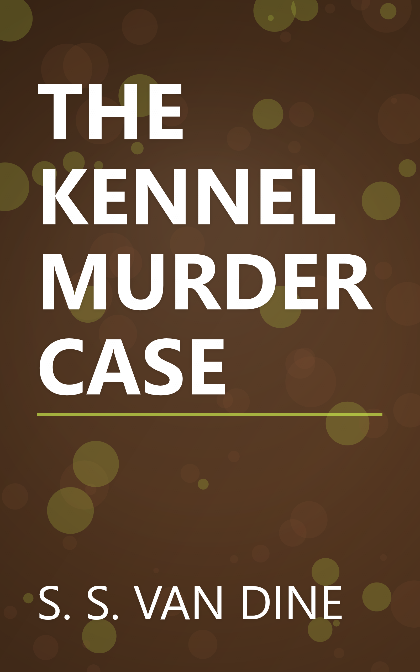 THE KENNEL MURDER CASE book cover