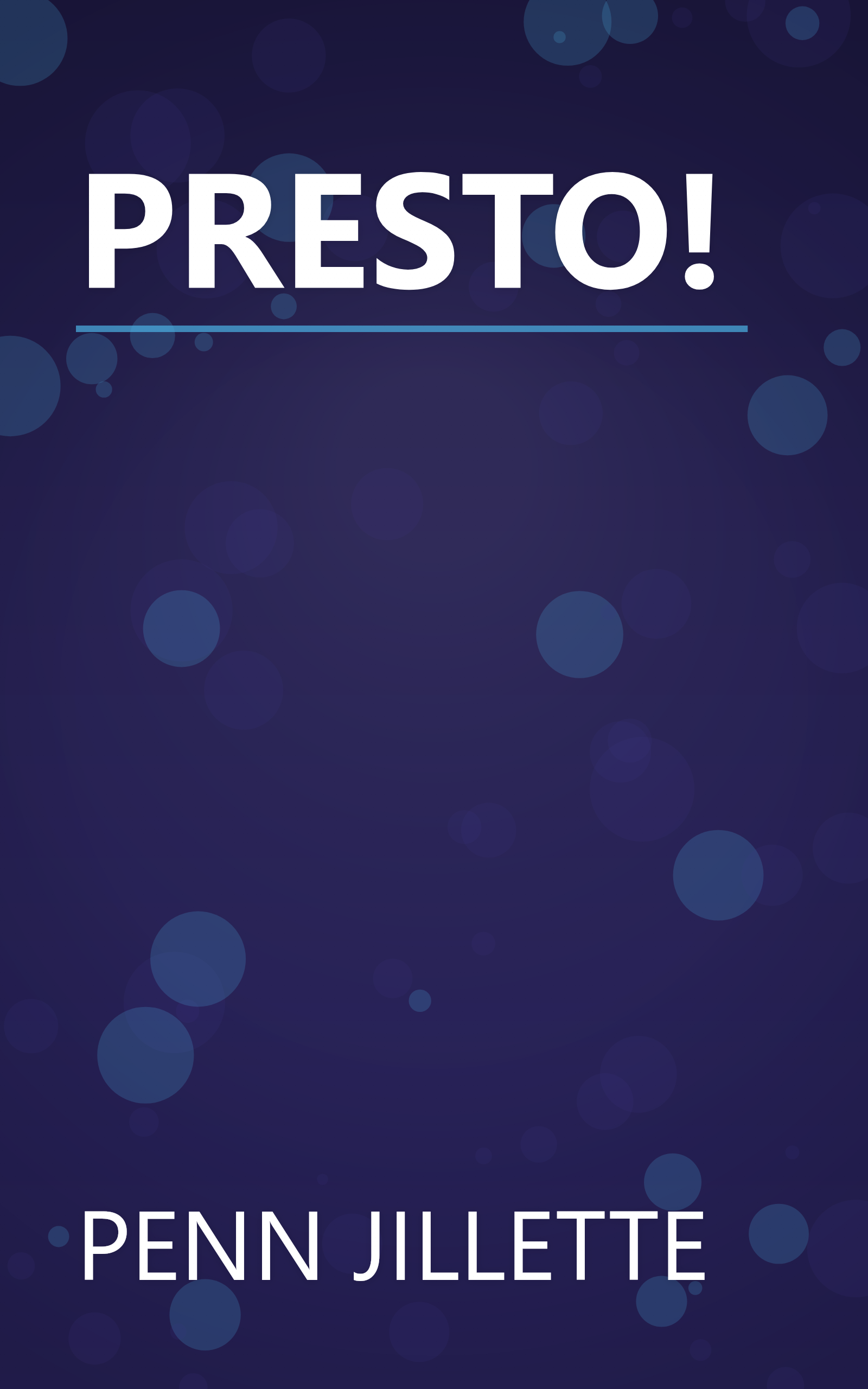 PRESTO! book cover