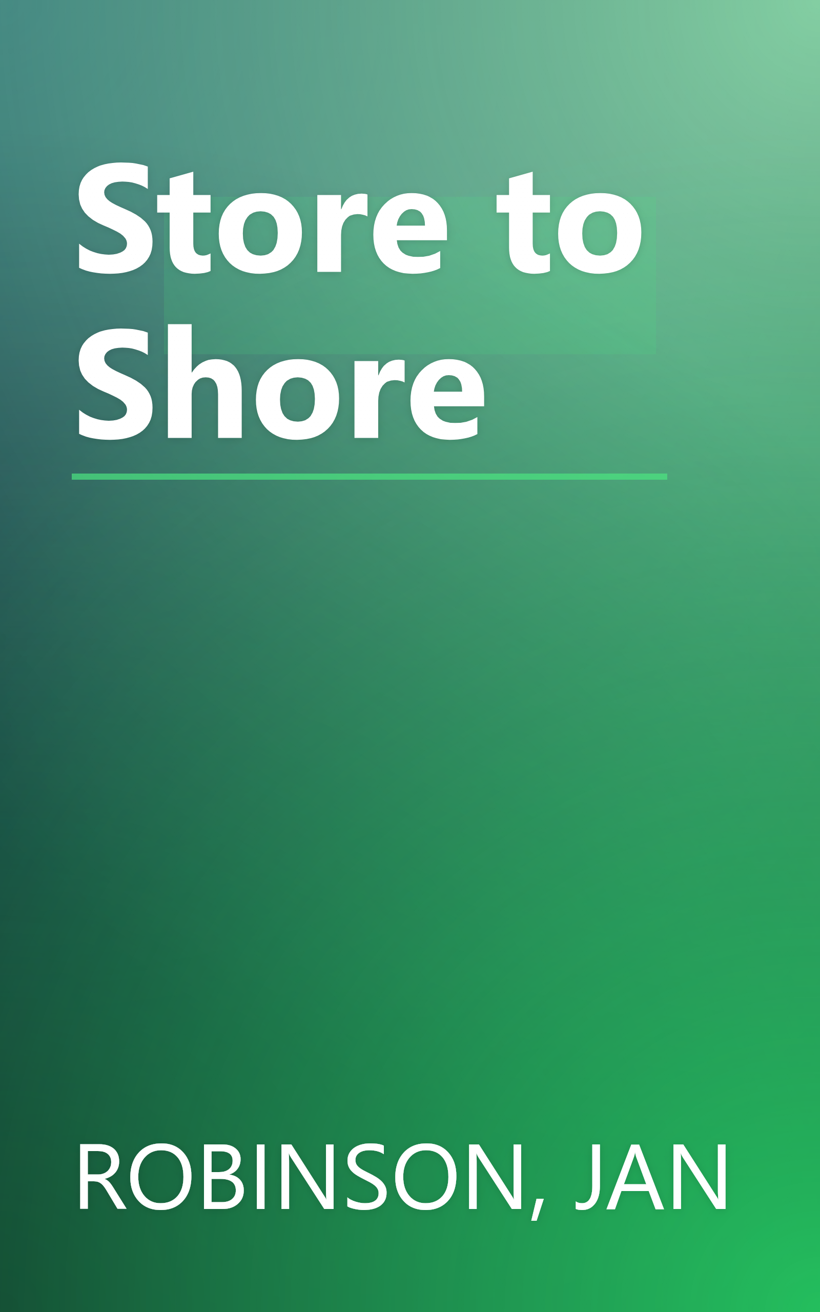 Store to Shore book cover