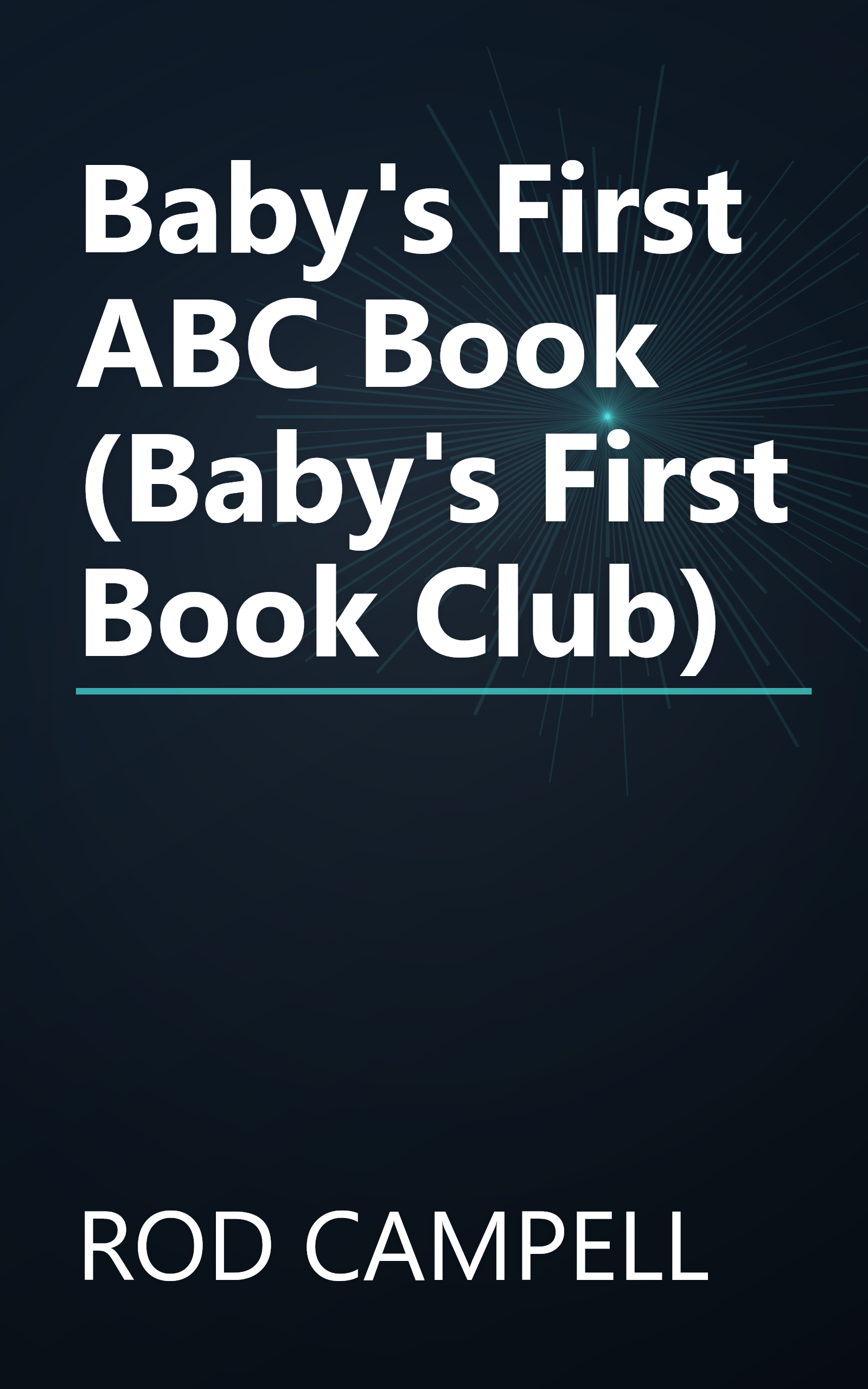 Baby's First ABC Book (Baby's First Book Club) book cover