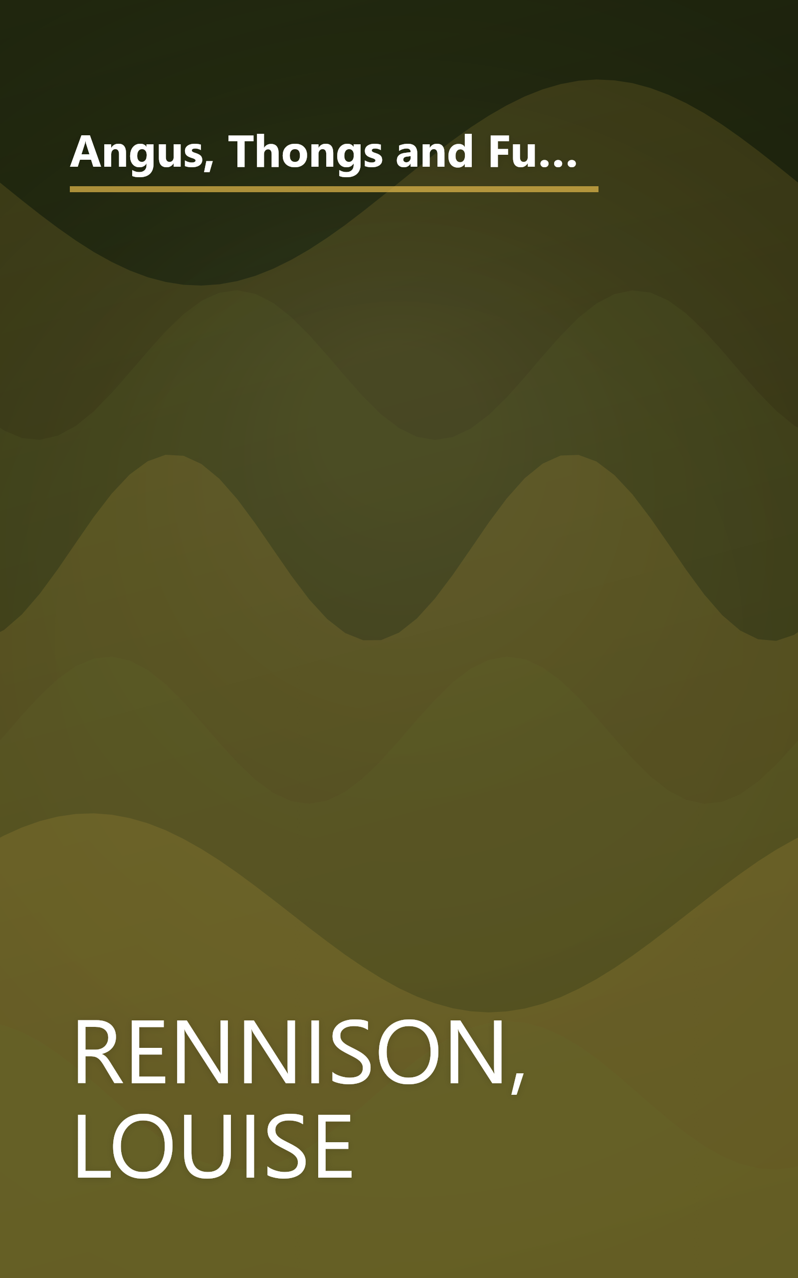 Angus, Thongs and Full-Frontal Snogging: Confessions of Georgia Nicolson (Confessions of Georgia Nicolson, Book 1) book cover