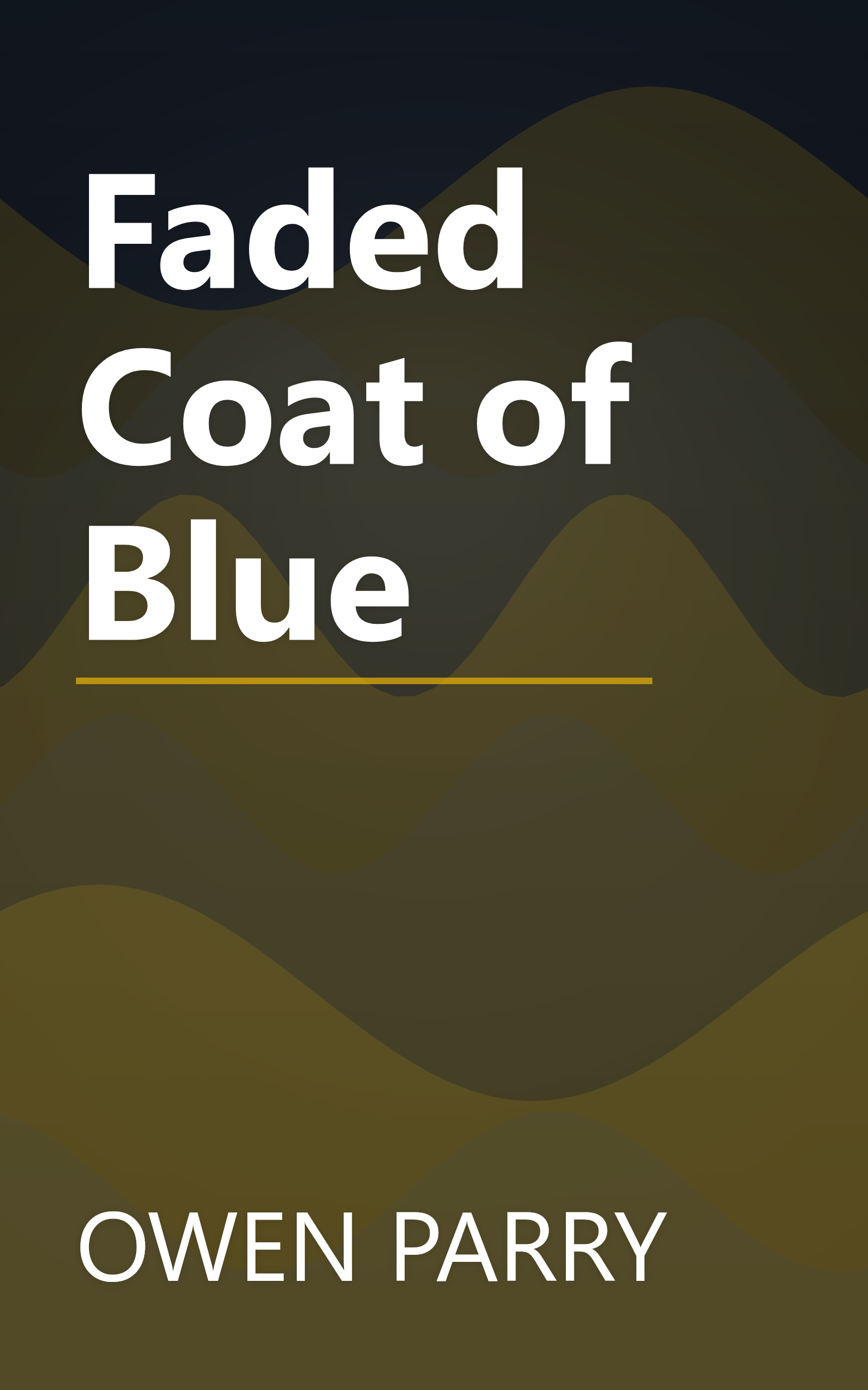 Faded Coat of Blue book cover