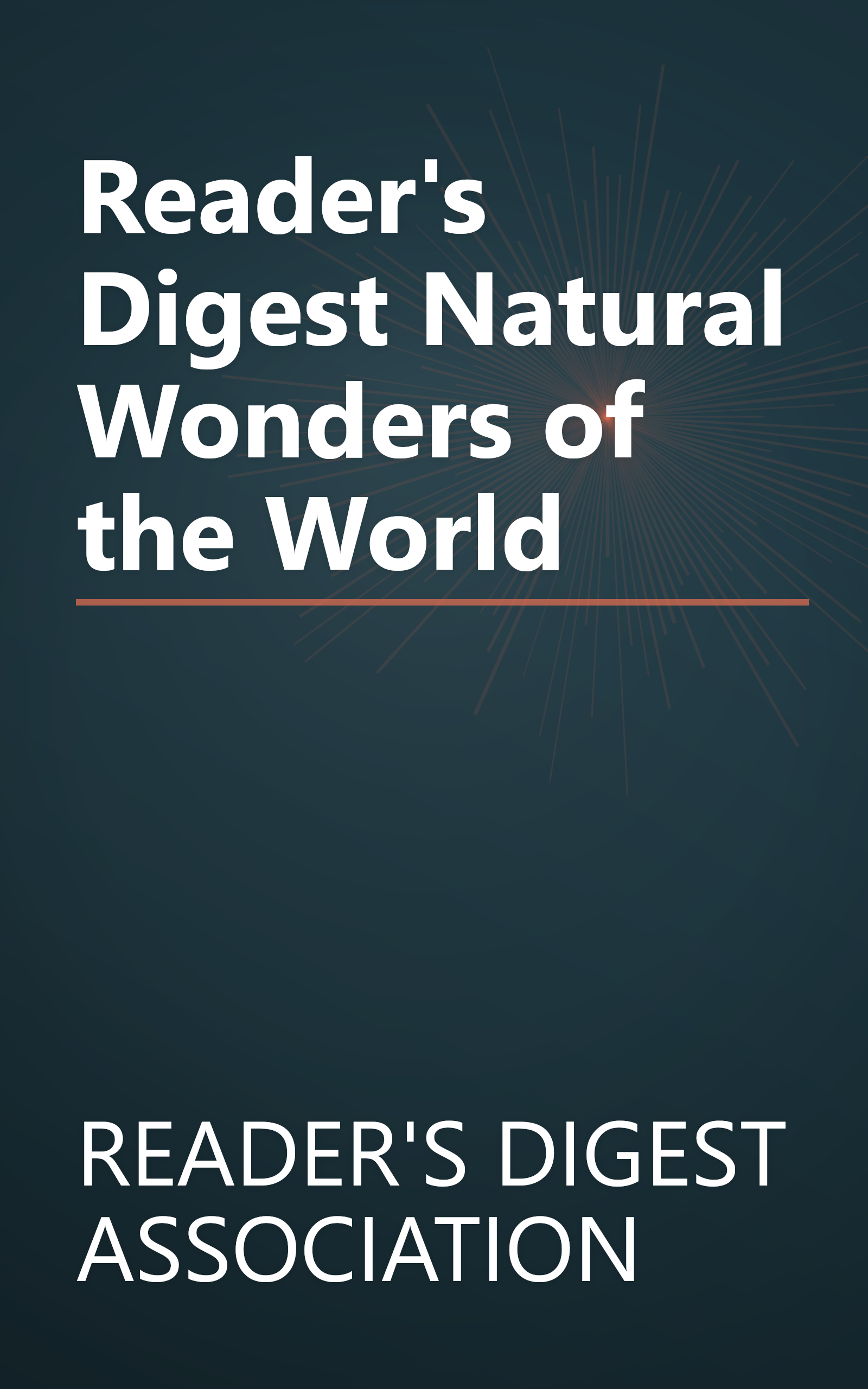 Reader's Digest Natural Wonders of the World book cover