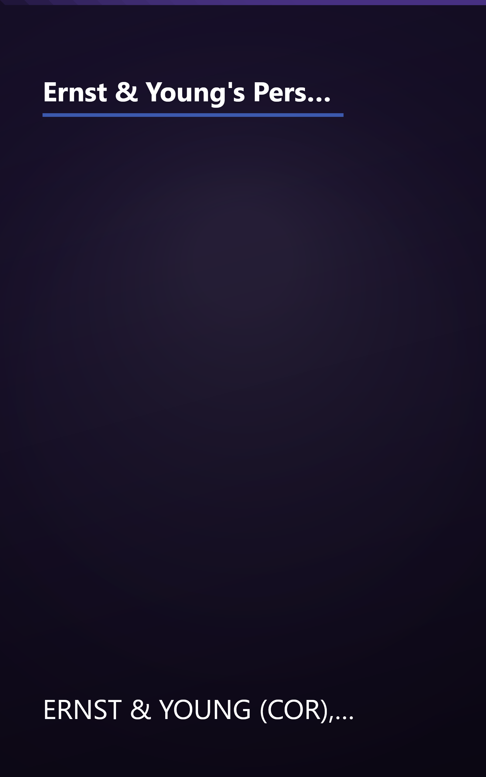 Ernst & Young's Personal Financial Planning Guide (ERNST AND YOUNG'S PERSONAL FINANCIAL PLANNING GUIDE) book cover