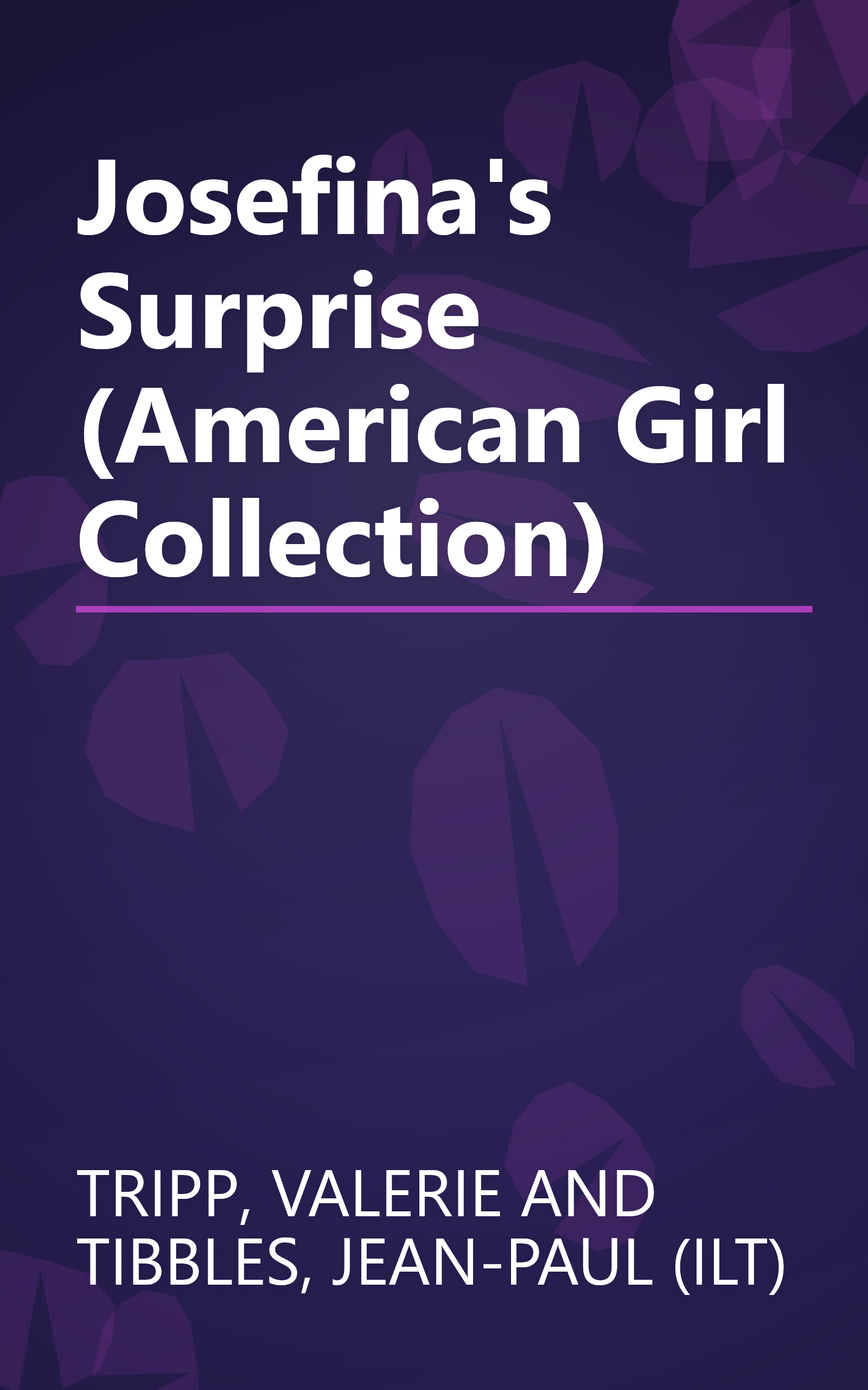 Josefina's Surprise (American Girl Collection) book cover