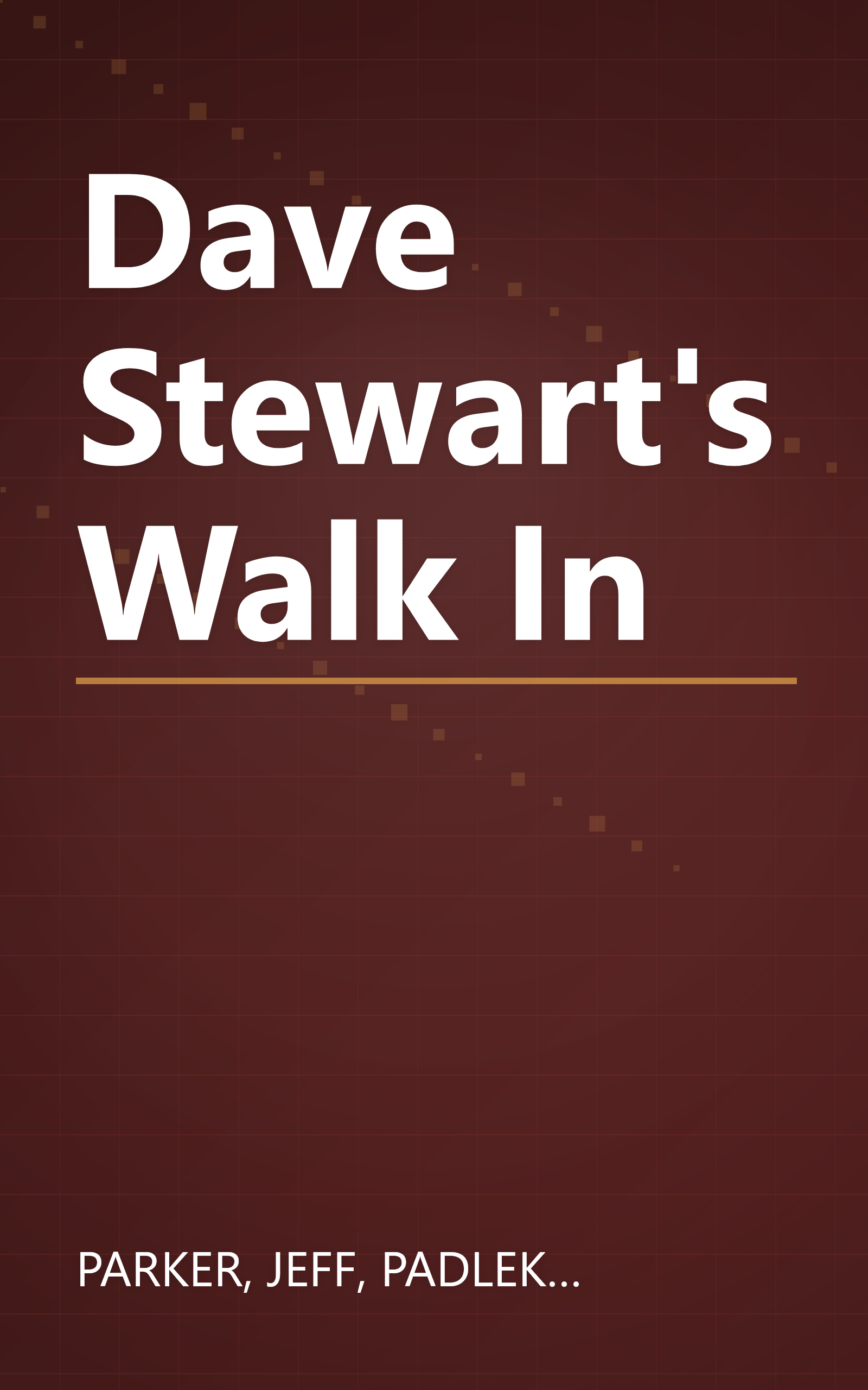 Dave Stewart's Walk In book cover