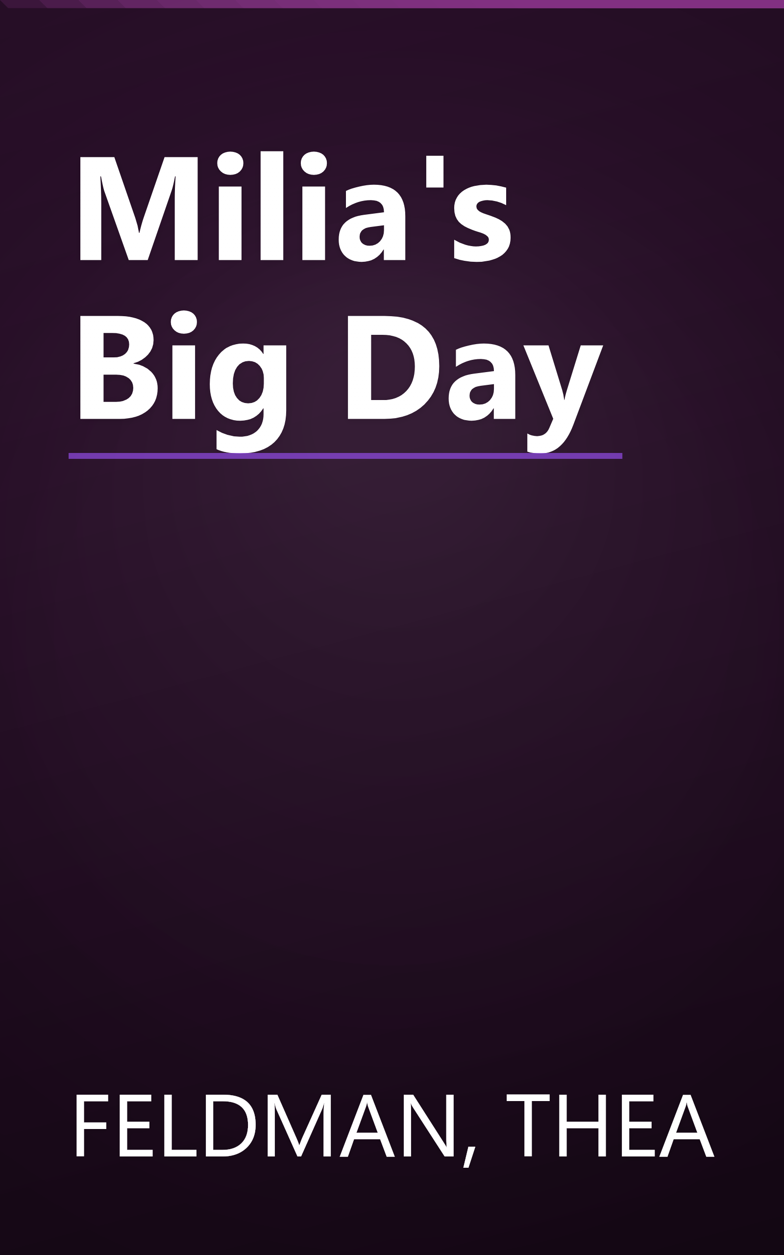 Milia's Big Day book cover