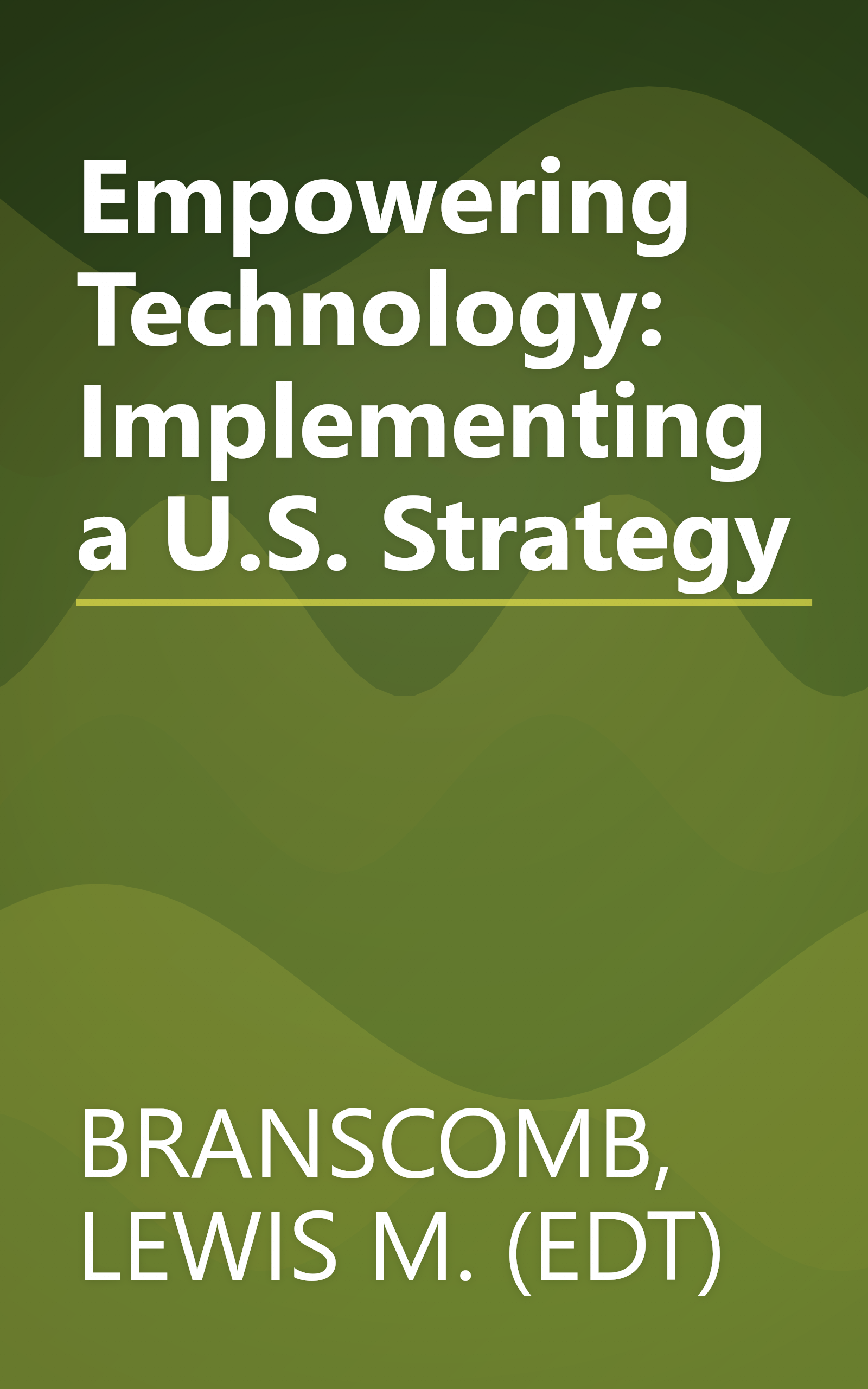 Empowering Technology: Implementing a U.S. Strategy book cover