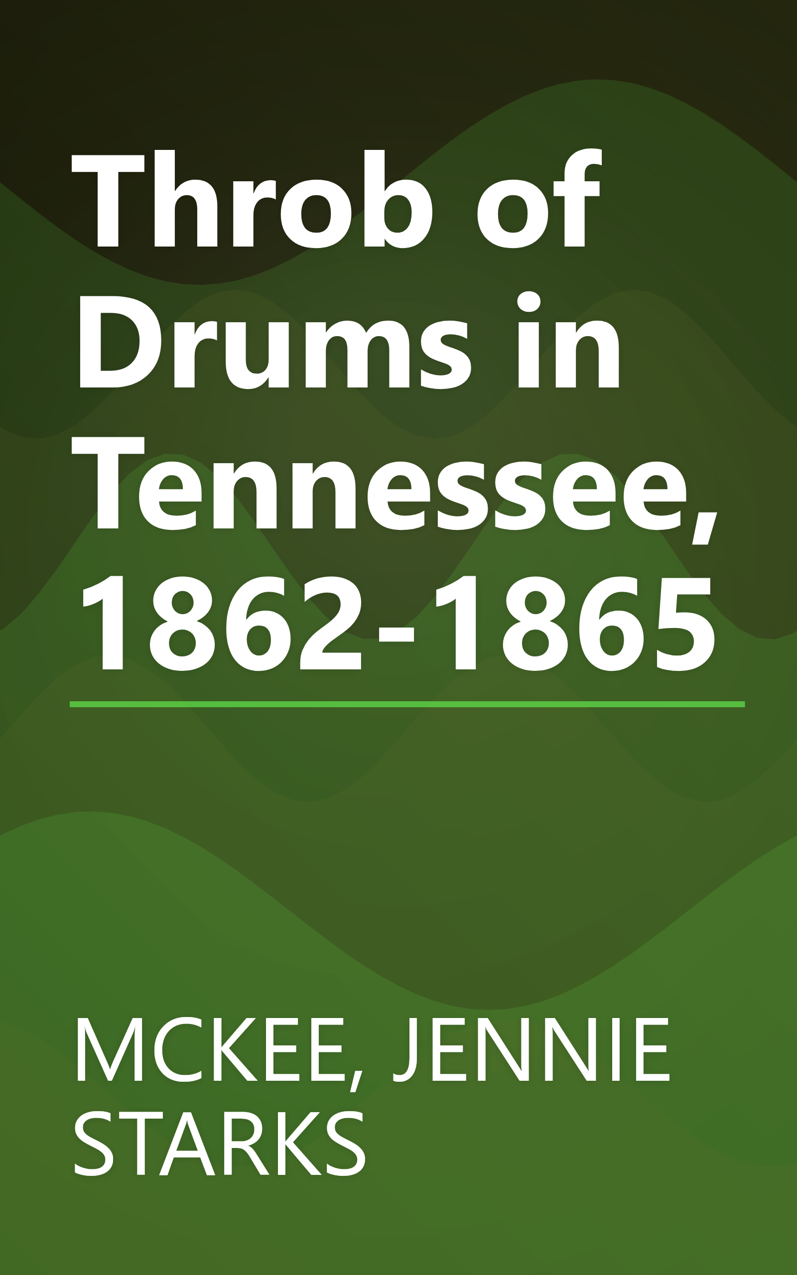 Throb of Drums in Tennessee, 1862-1865 book cover