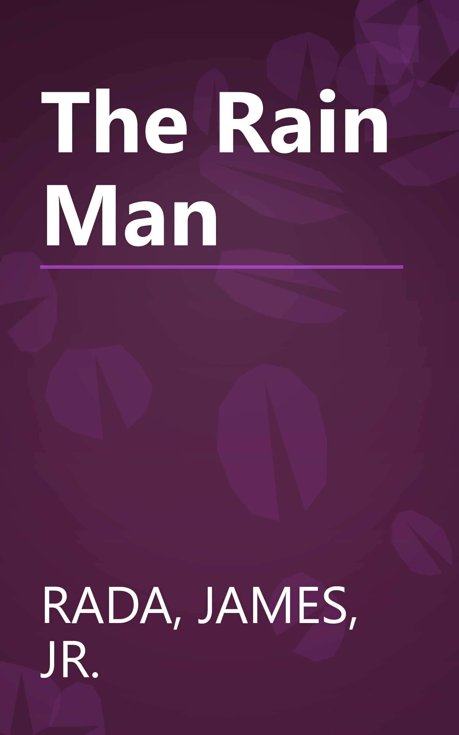 The Rain Man book cover