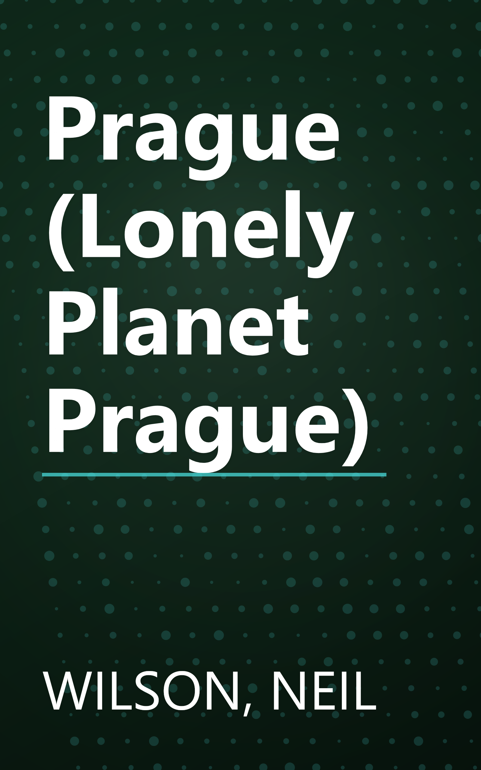 Prague (Lonely Planet Prague) book cover