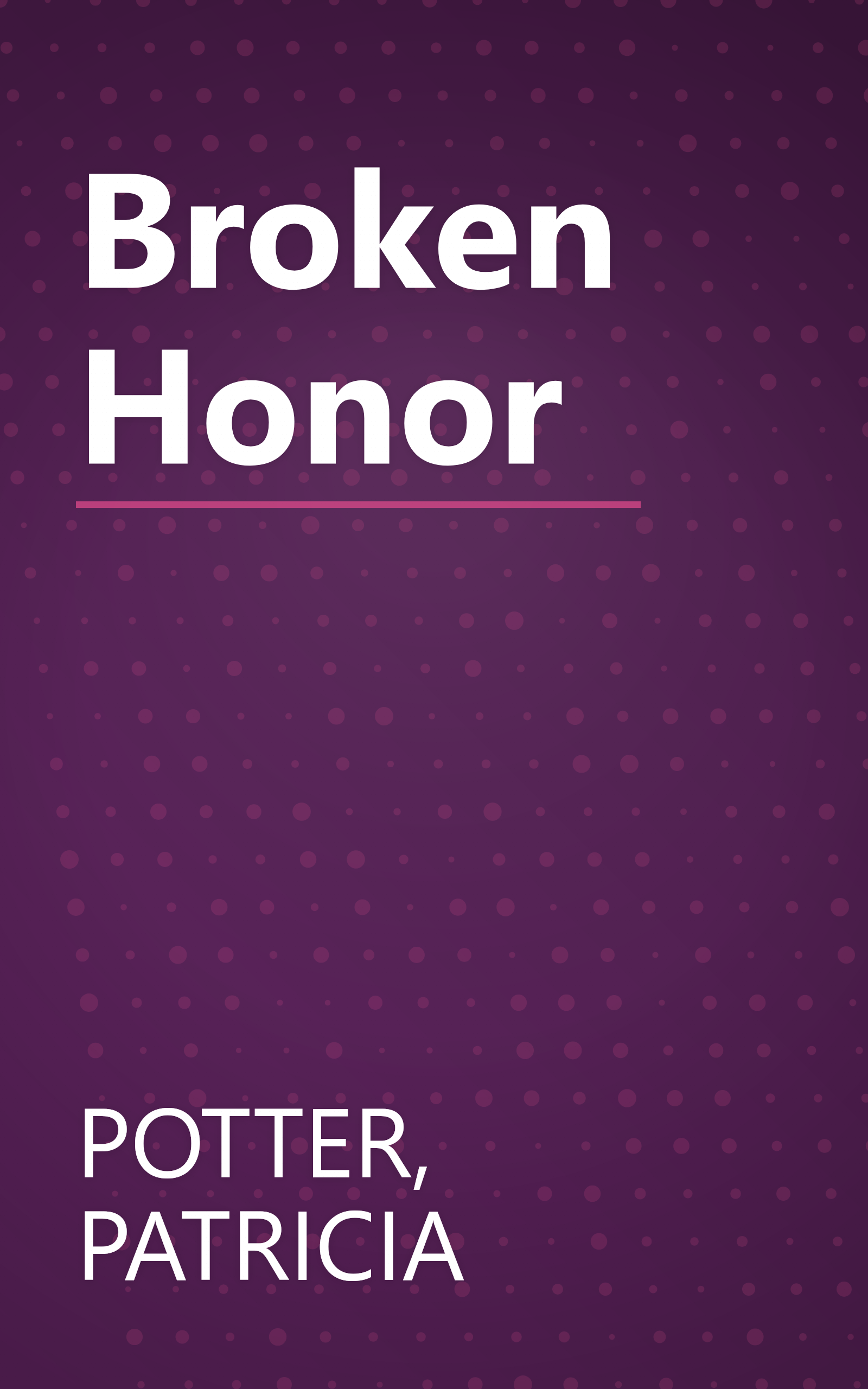 Broken Honor book cover