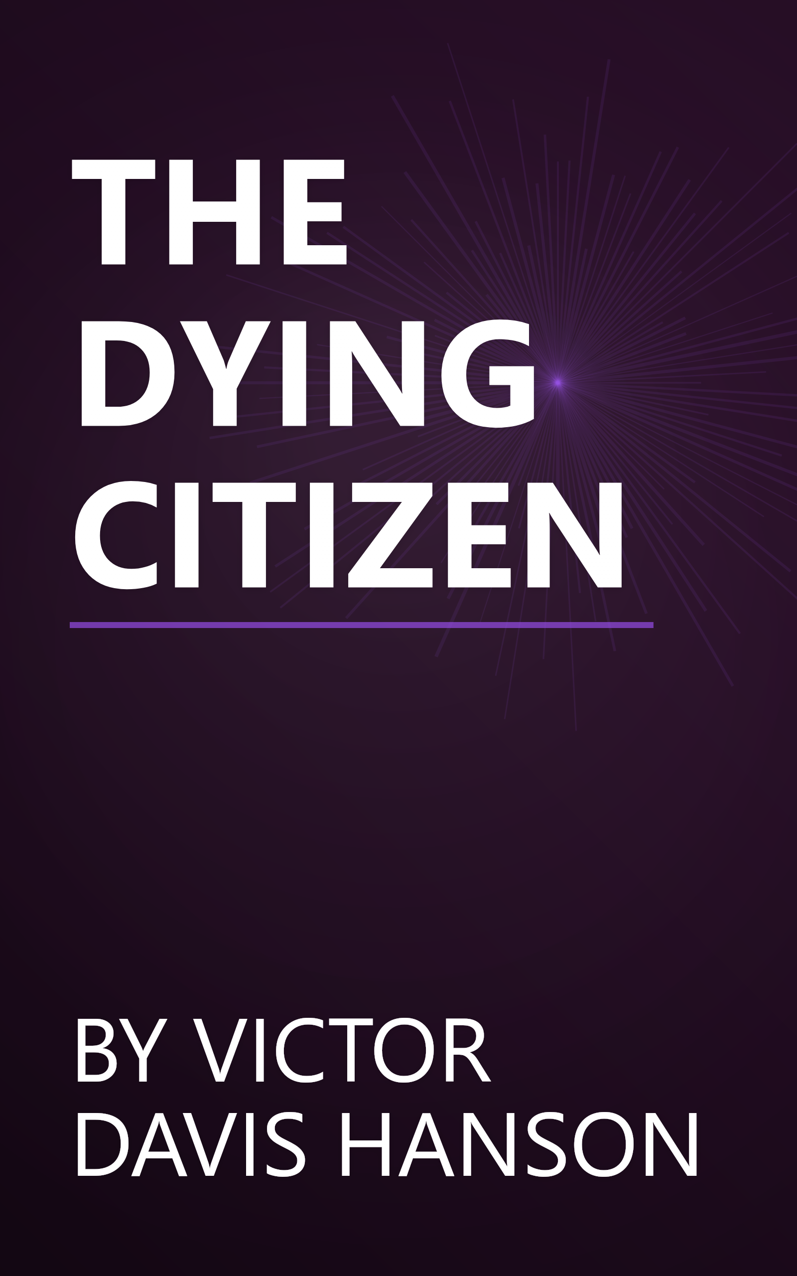 THE DYING CITIZEN book cover