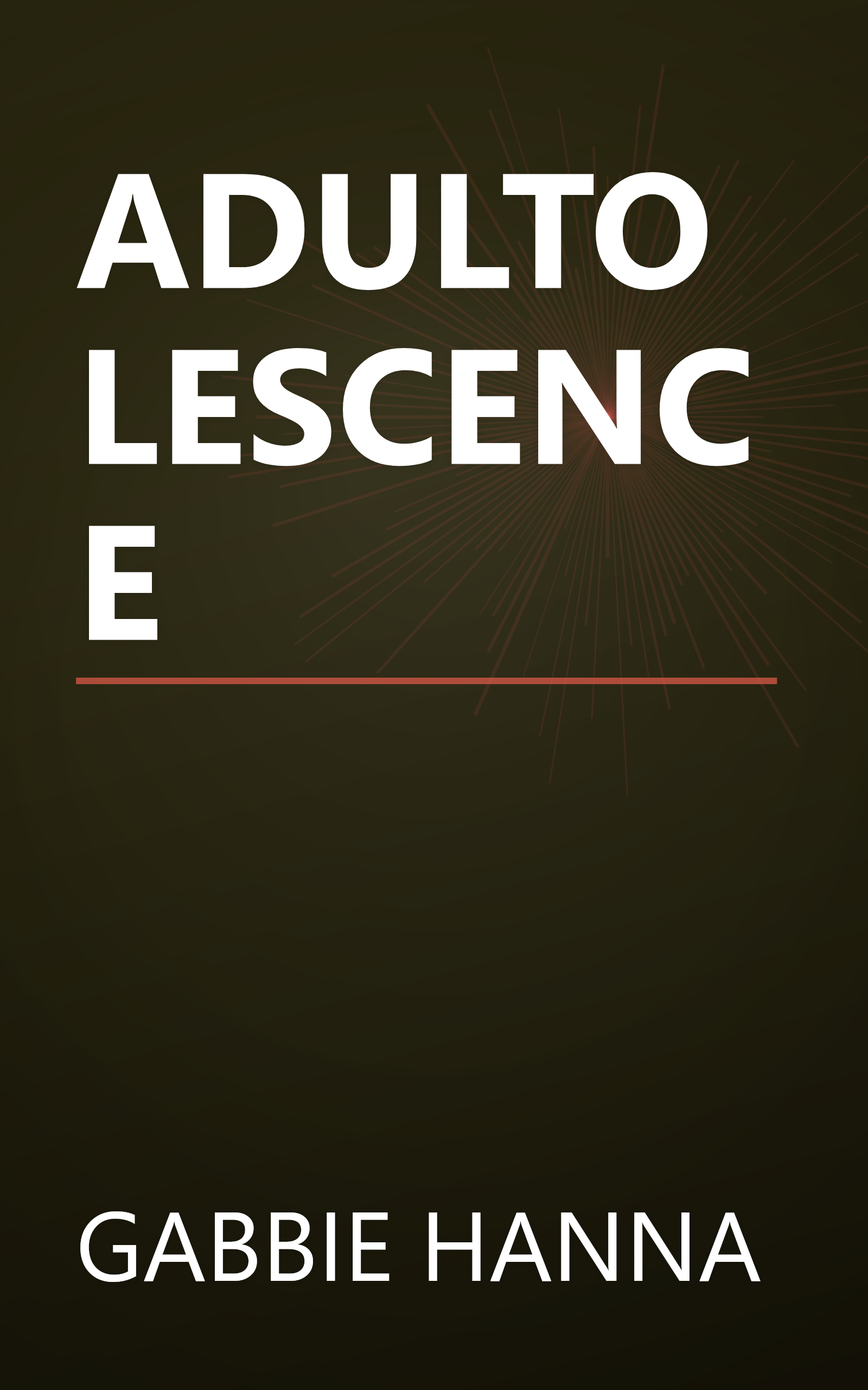ADULTOLESCENCE book cover