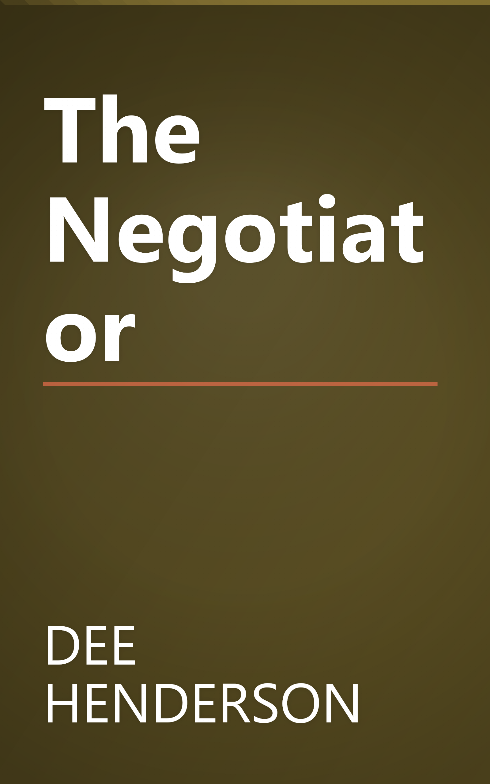 The Negotiator book cover