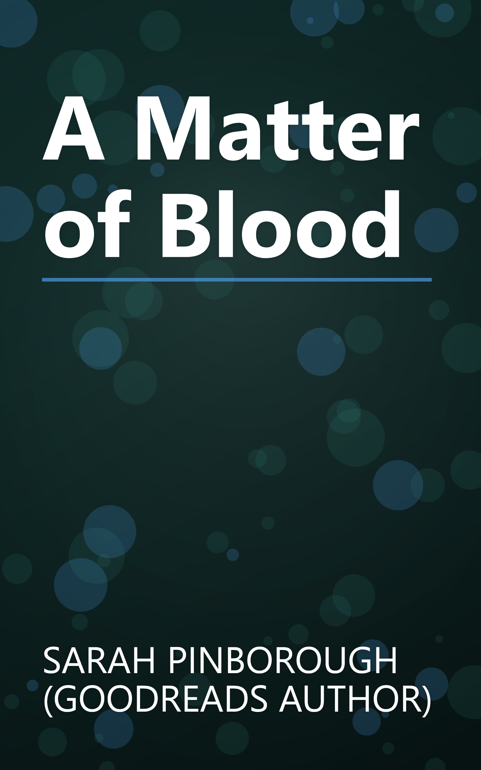 A Matter of Blood book cover