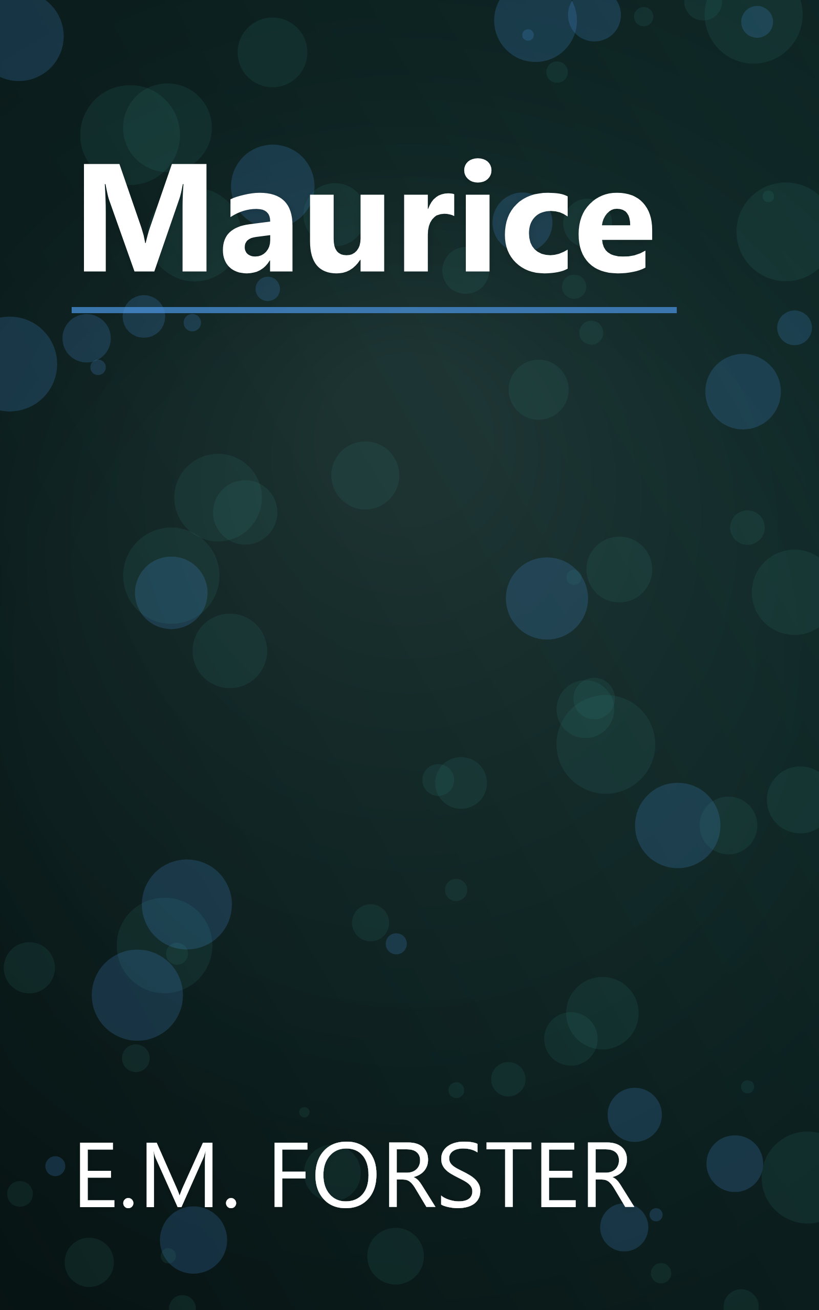 Maurice book cover