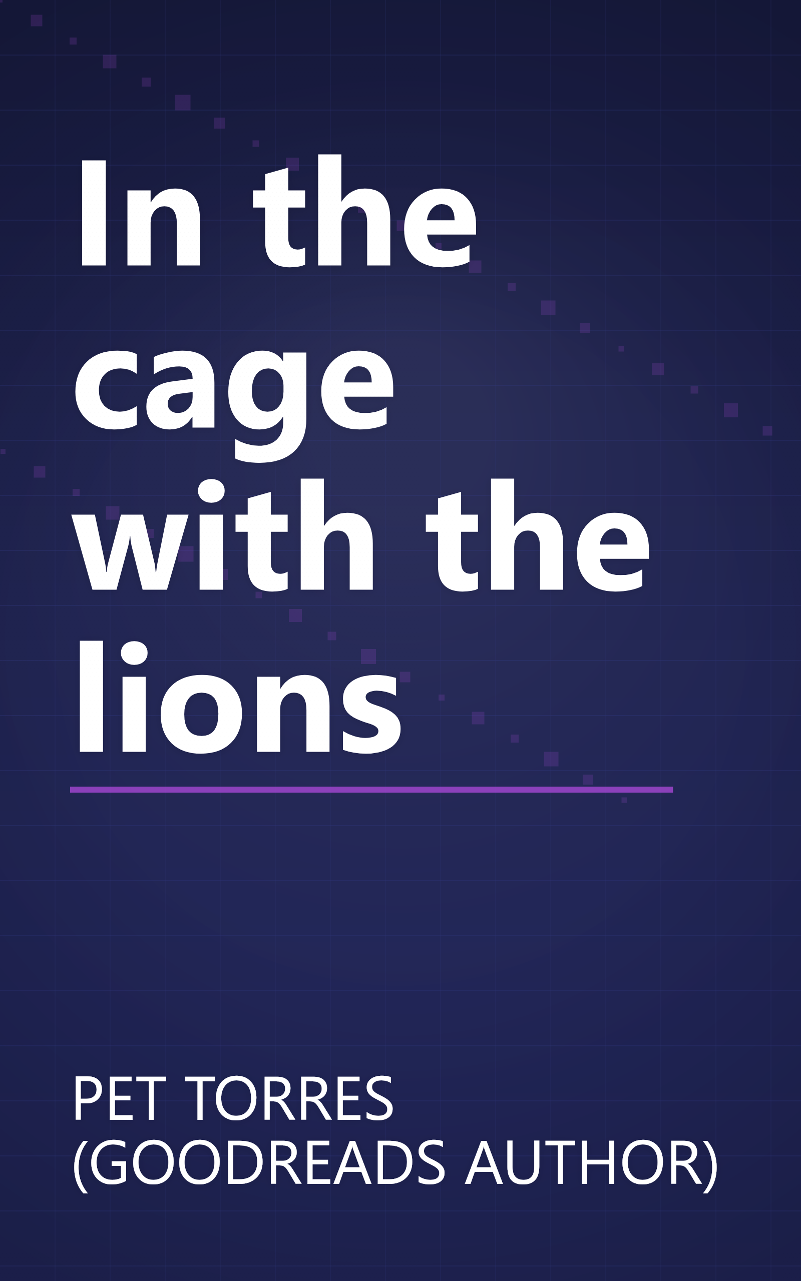 In the cage with the lions book cover