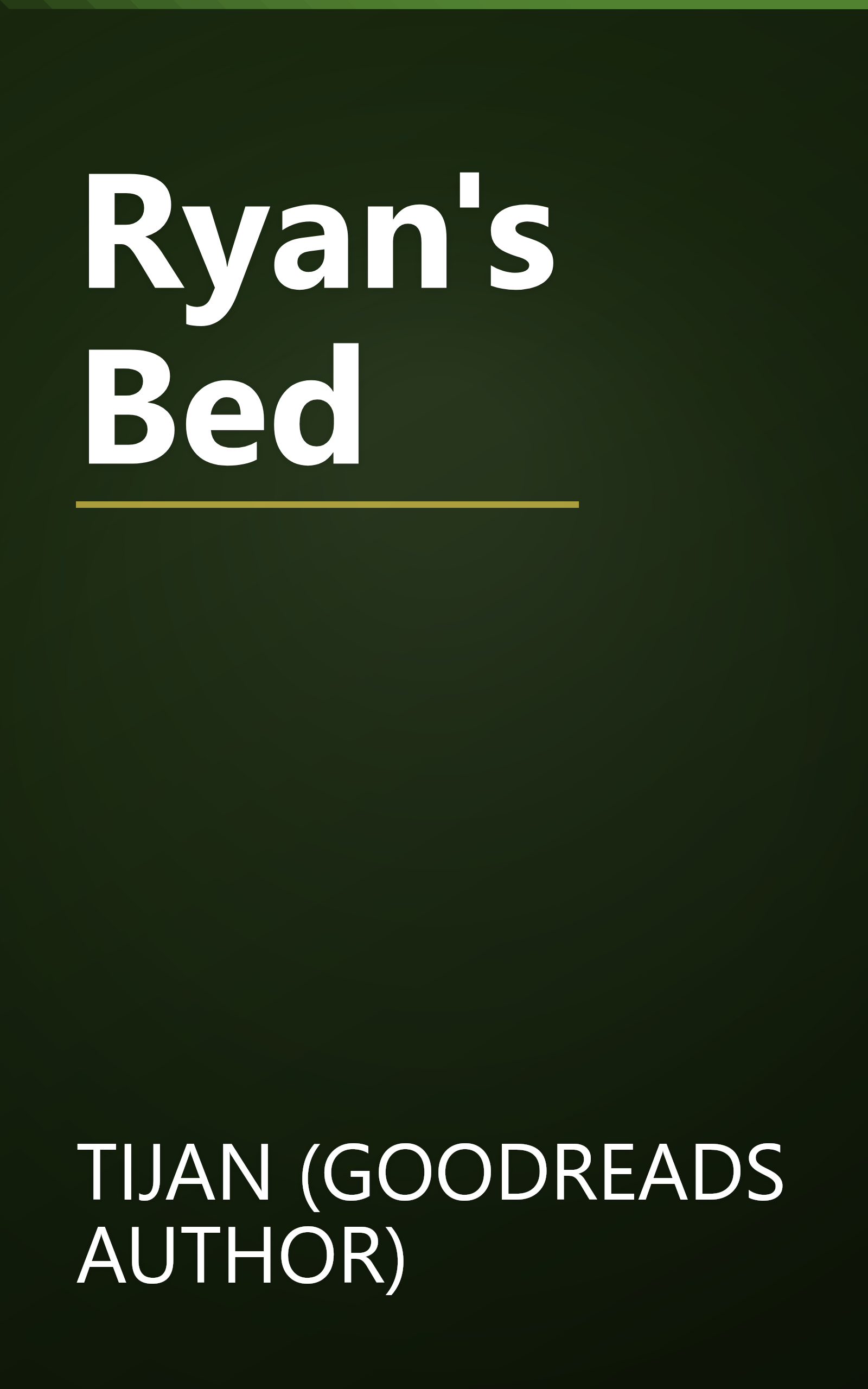 Ryan's Bed book cover