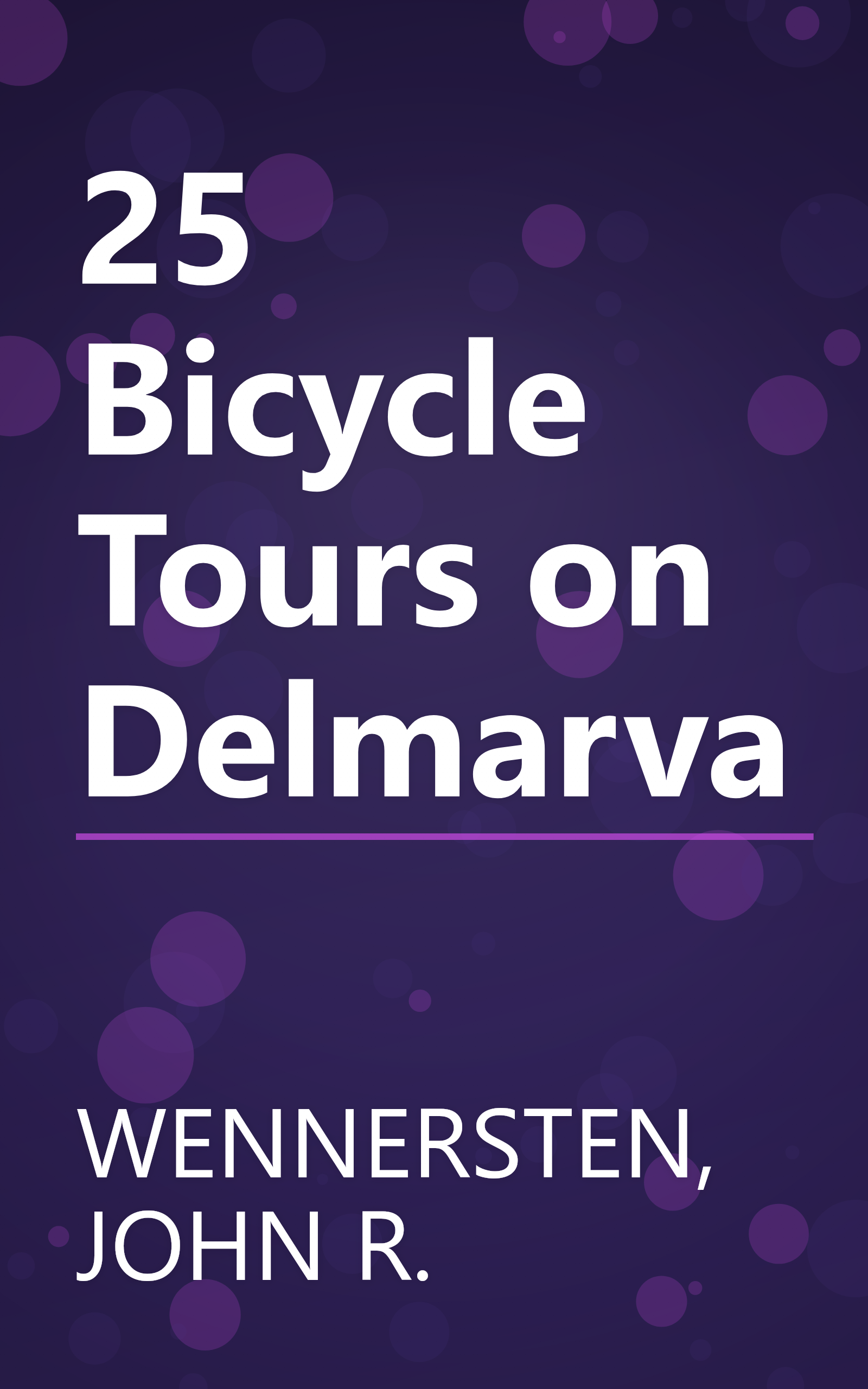 25 Bicycle Tours on Delmarva book cover