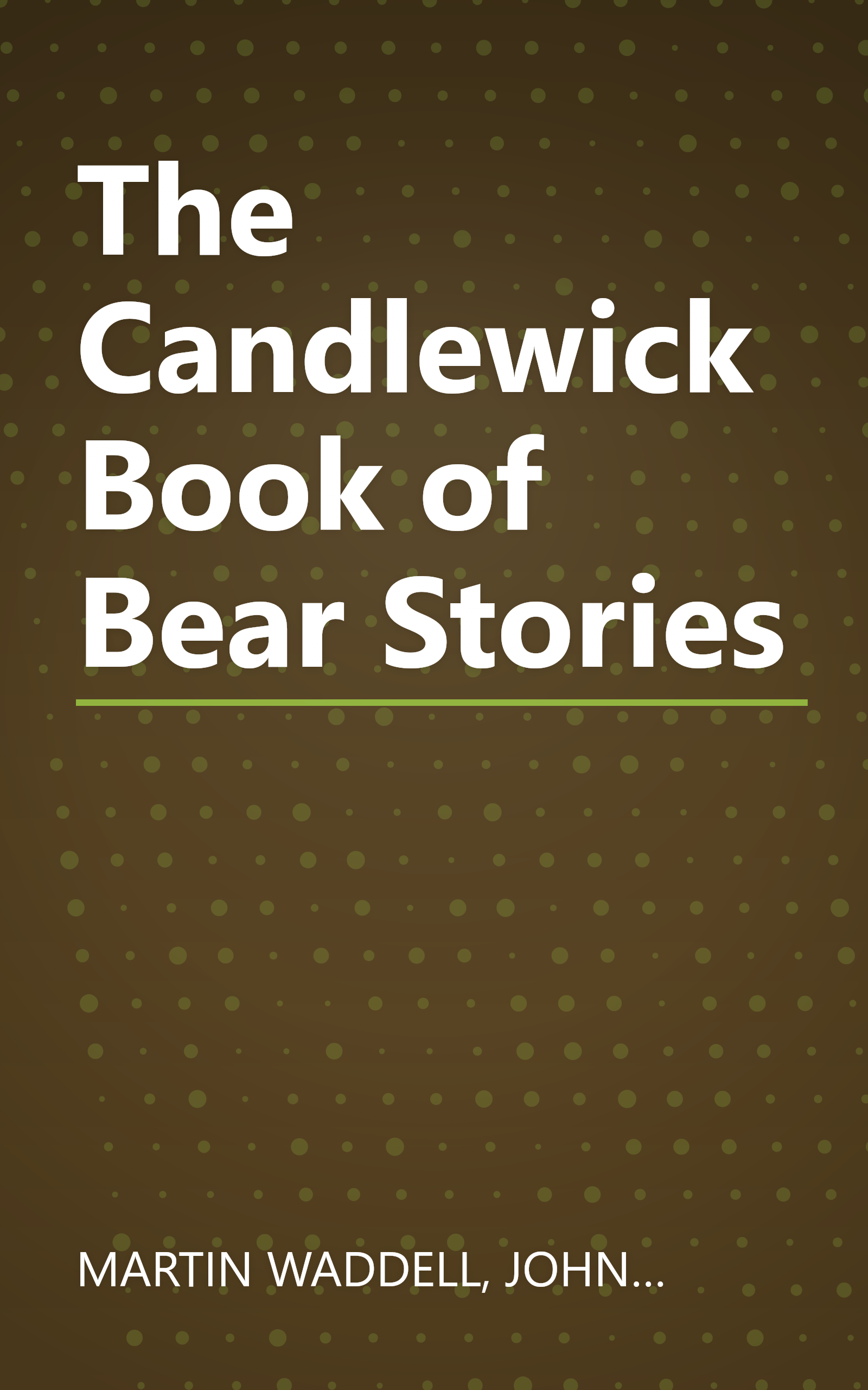 The Candlewick Book of Bear Stories book cover