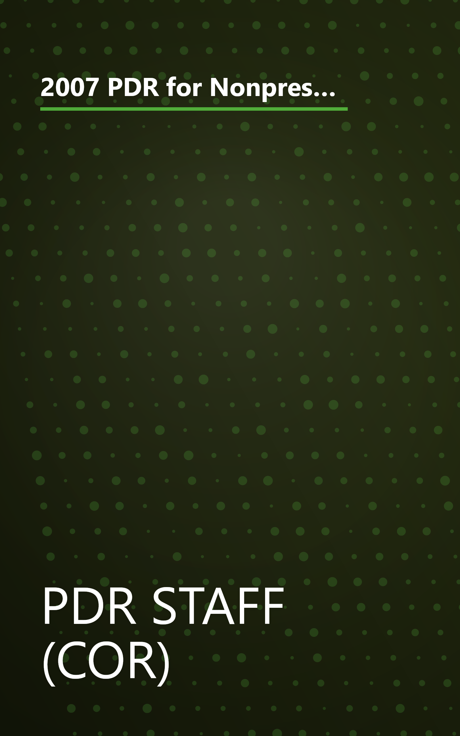 2007 PDR for Nonprescription Drugs, Dietary Supplements and Herbs: The Definitive Guide to OTC Medications, 28th Edition book cover