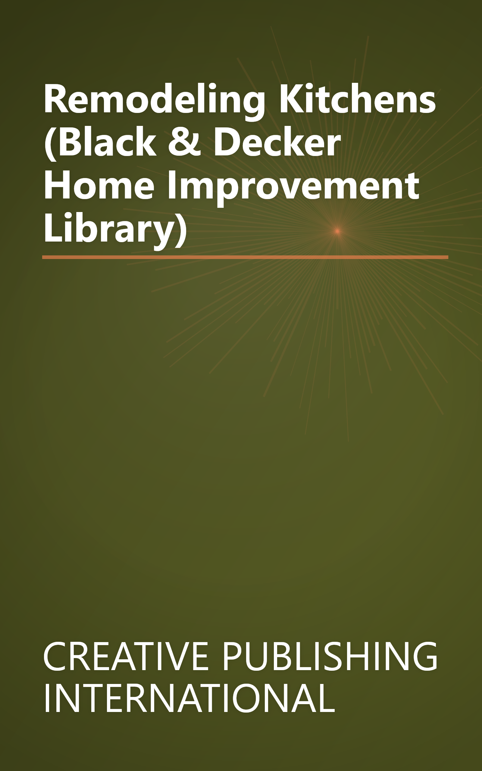 Remodeling Kitchens (Black & Decker Home Improvement Library) book cover