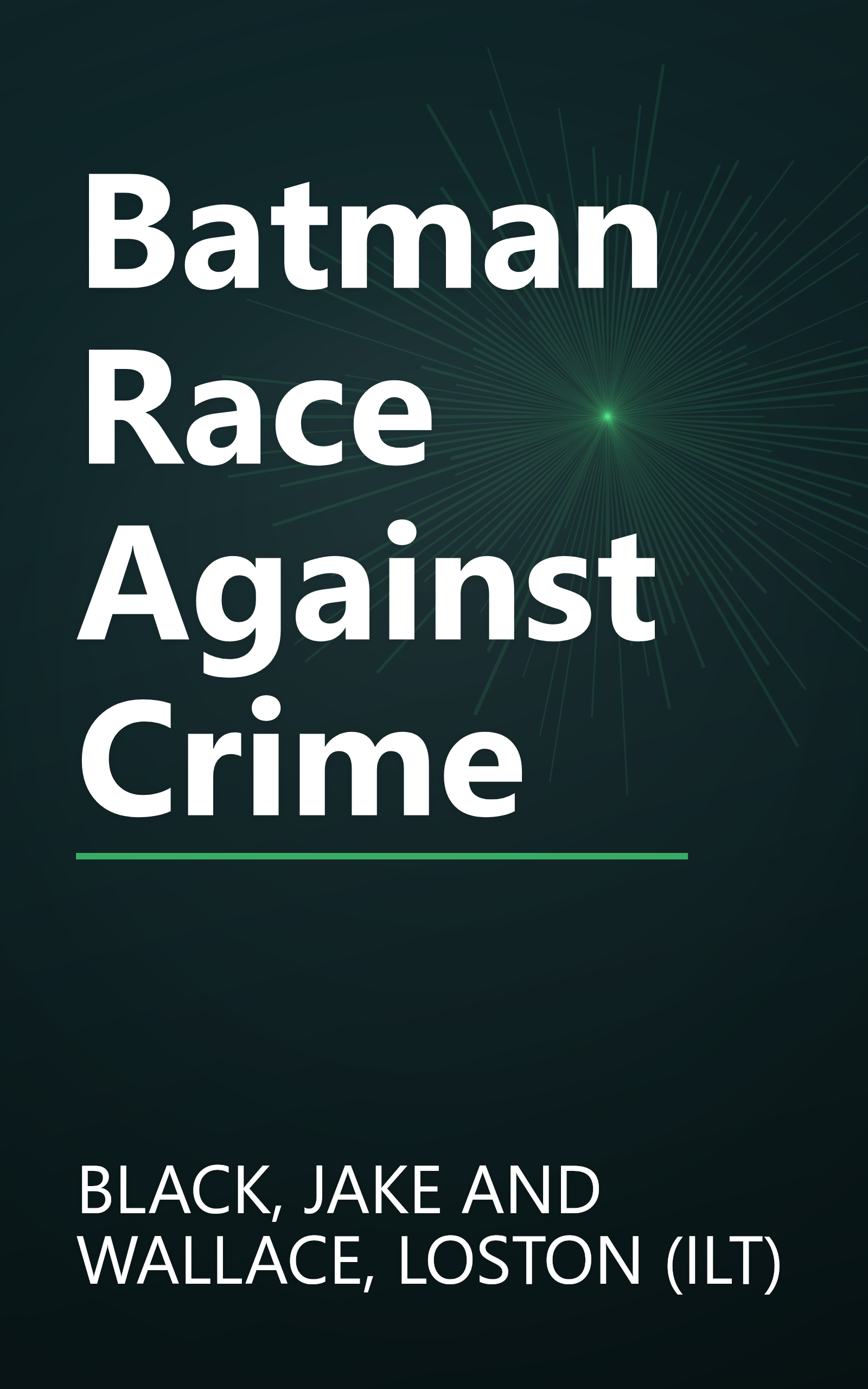 Batman Race Against Crime book cover