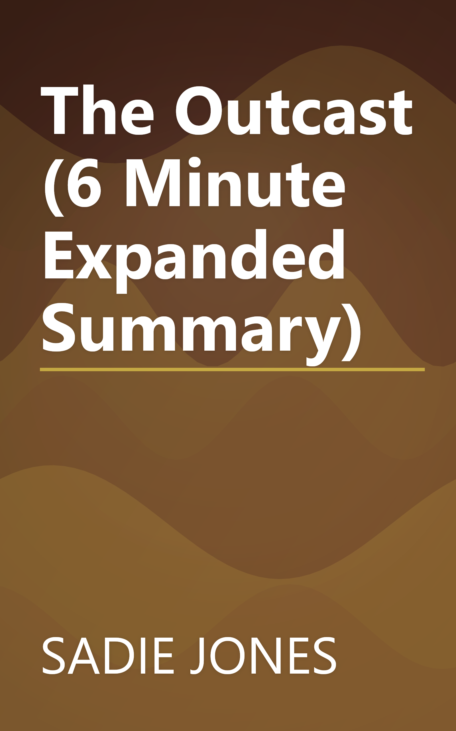 The Outcast (6 Minute   Expanded Summary) book cover