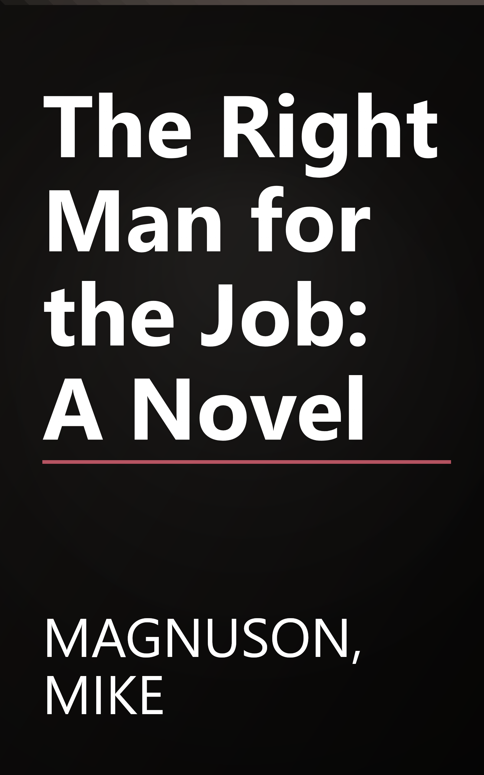 The Right Man for the Job: A Novel book cover