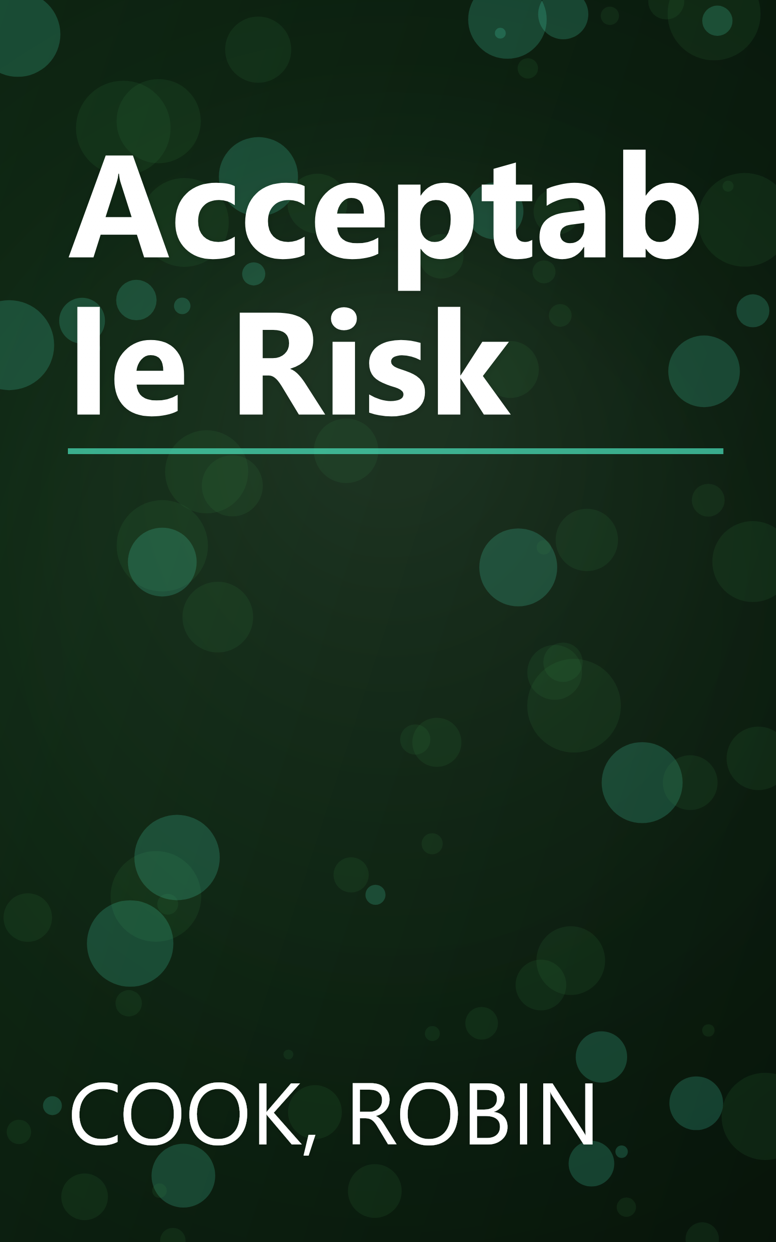 Acceptable Risk book cover