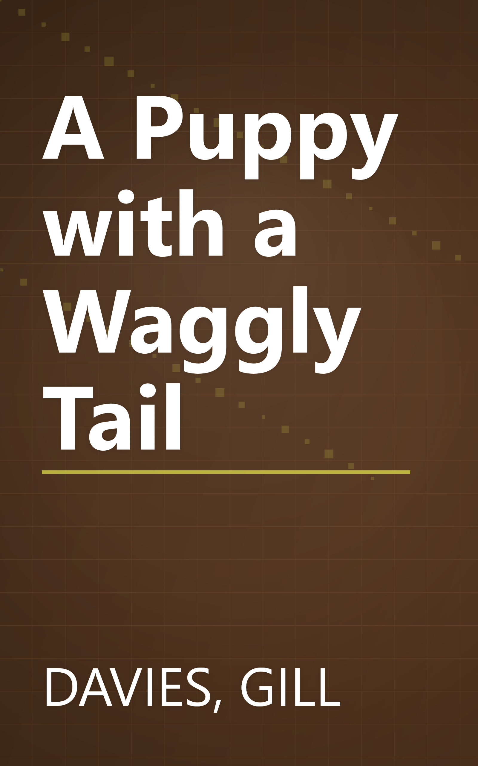 A Puppy with a Waggly Tail book cover