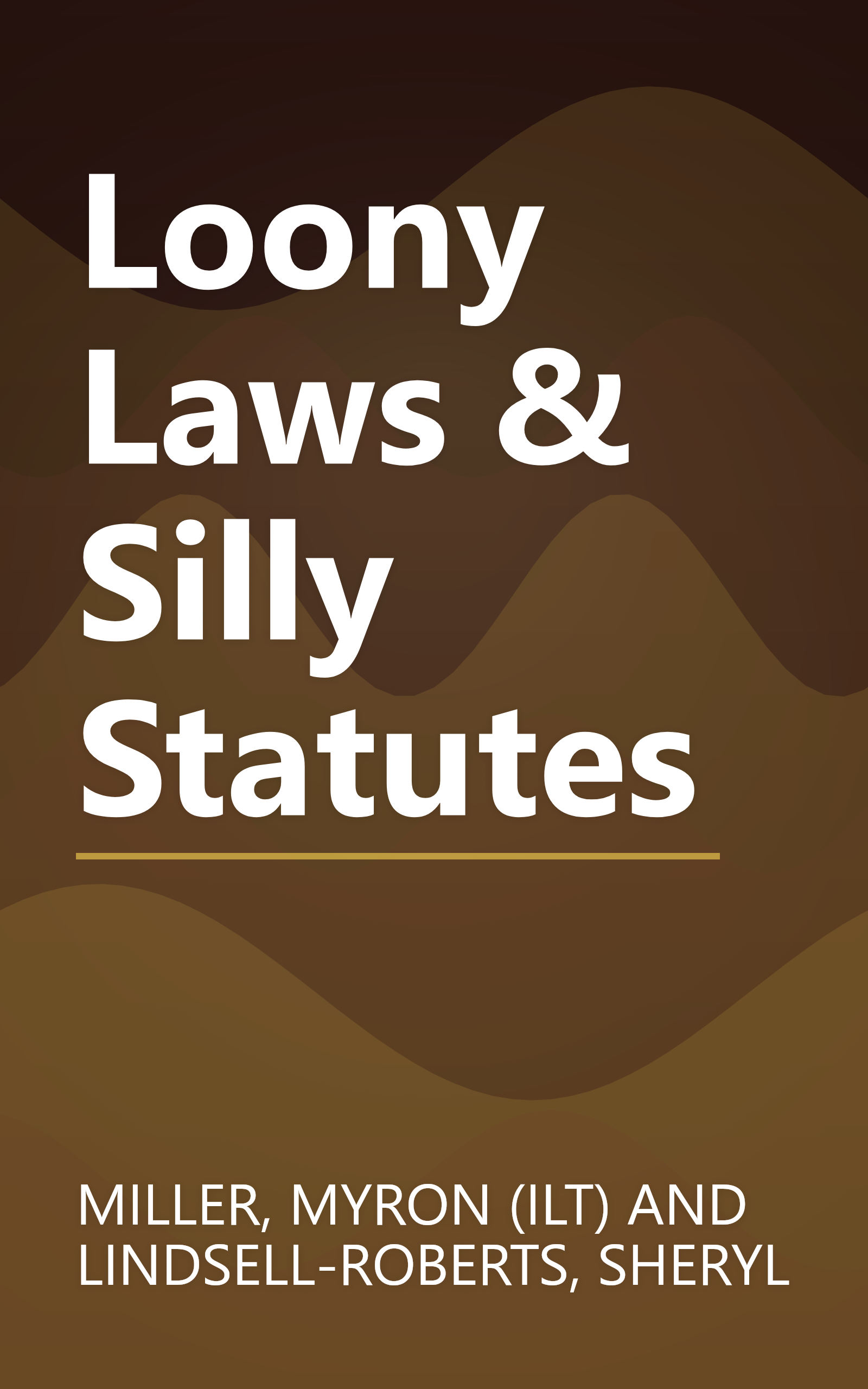 Loony Laws & Silly Statutes book cover