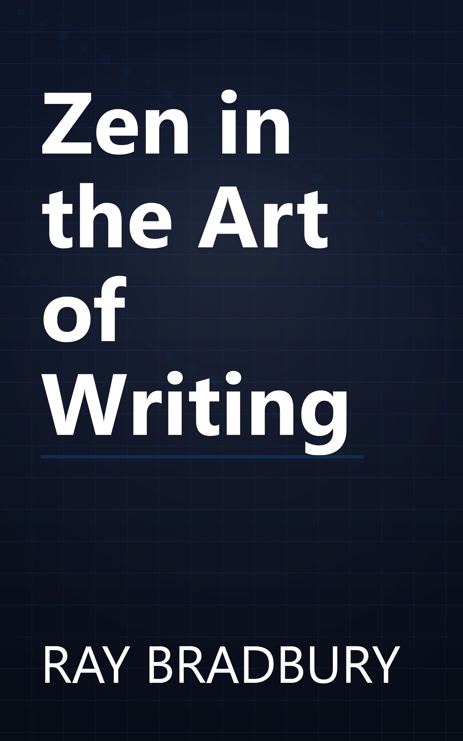 Zen in the Art of Writing book cover
