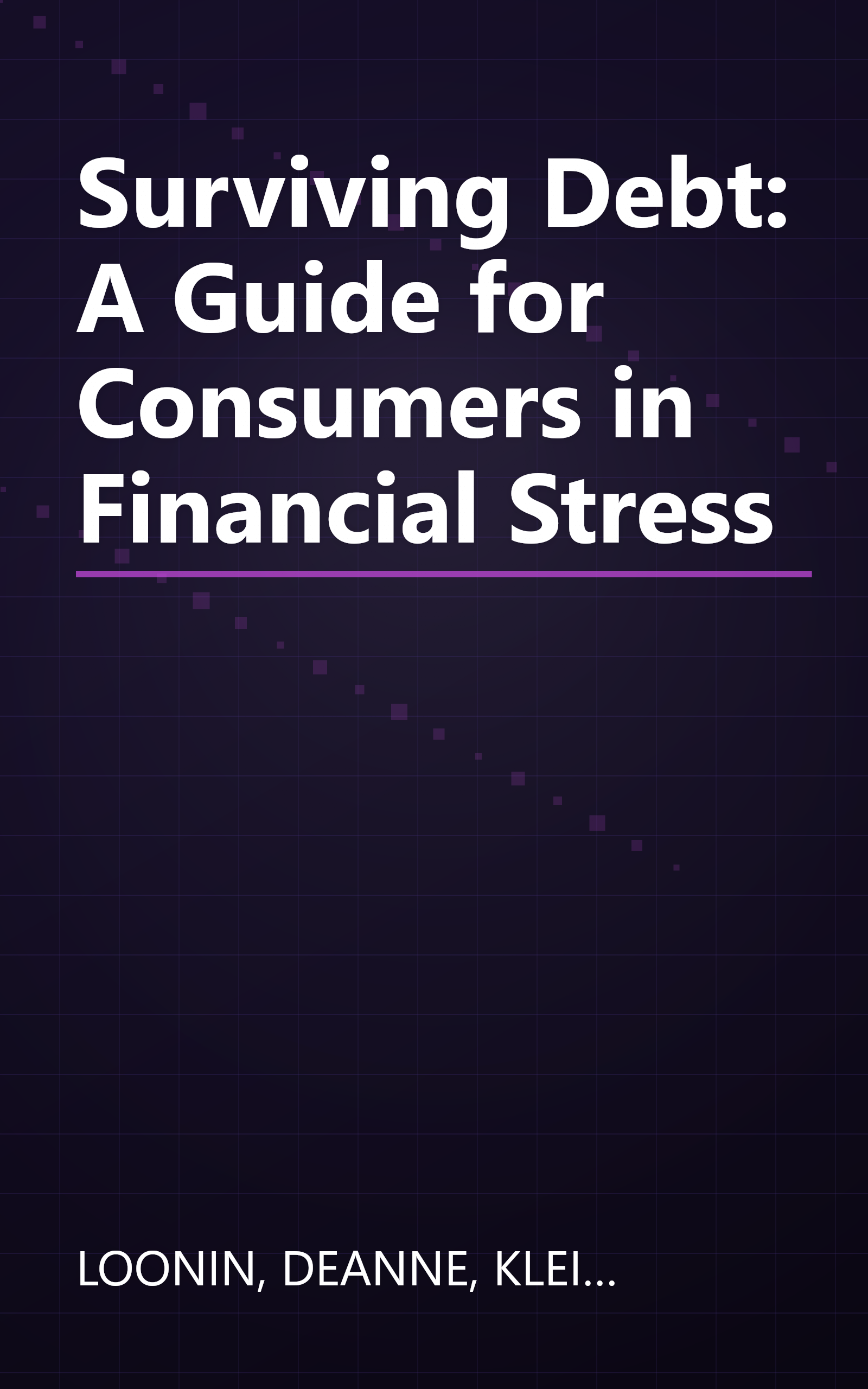 Surviving Debt: A Guide for Consumers in Financial Stress book cover
