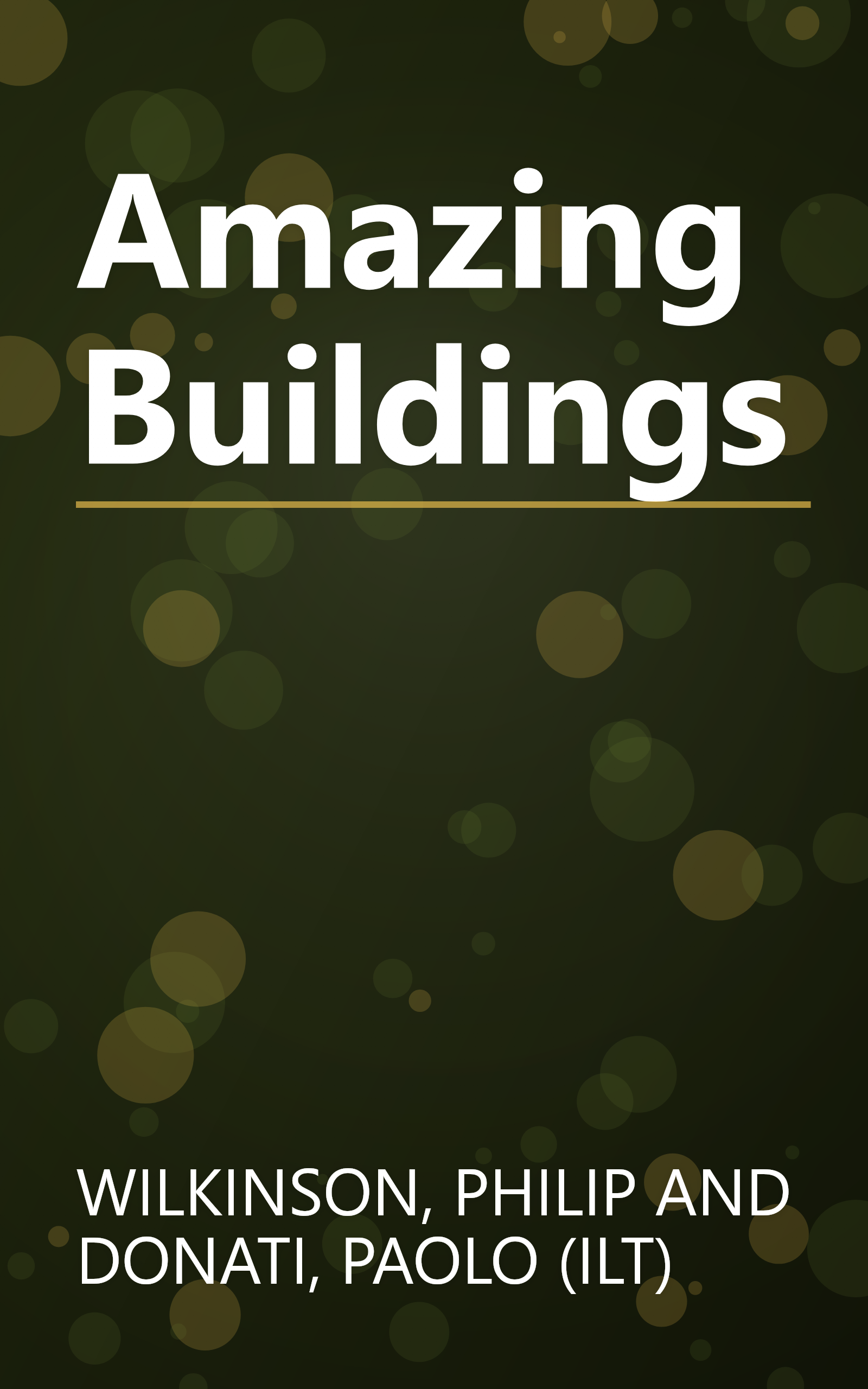 Amazing Buildings book cover