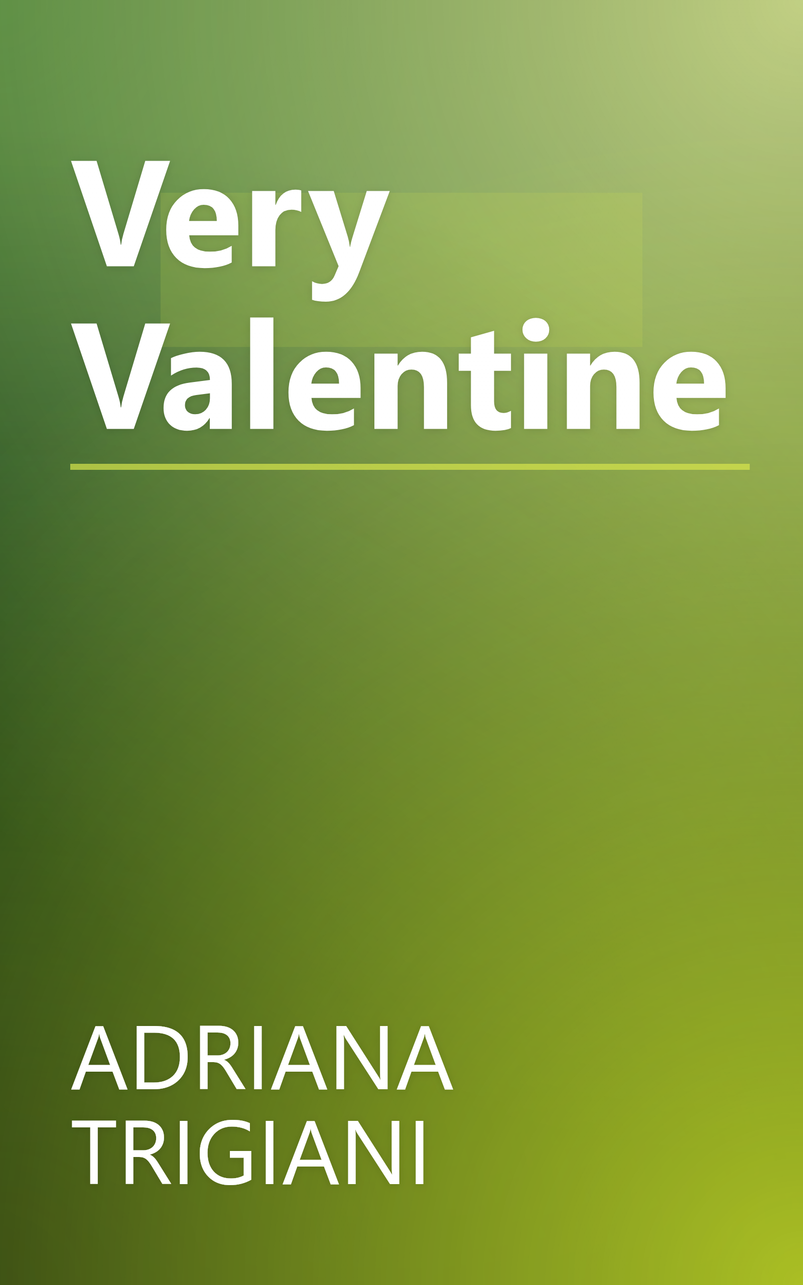 Very Valentine book cover