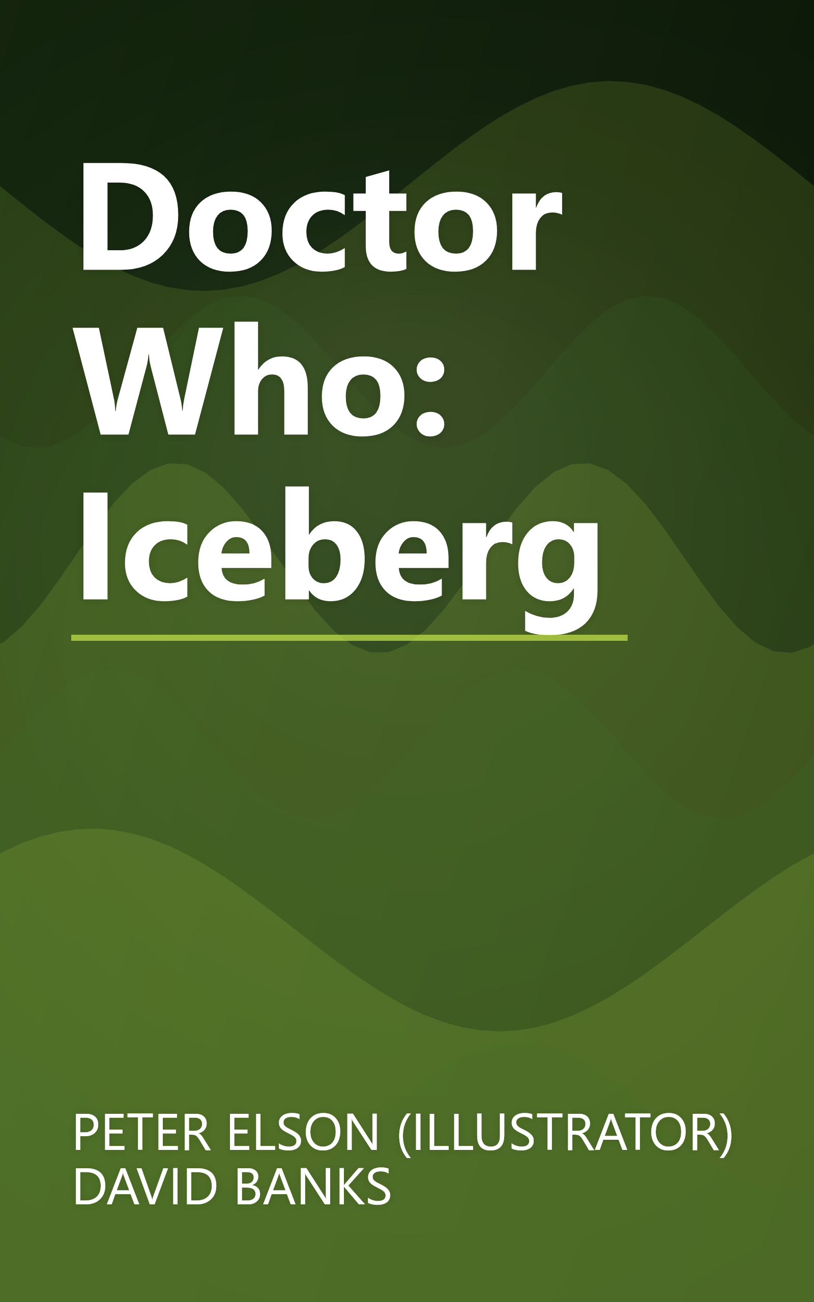 Doctor Who: Iceberg book cover