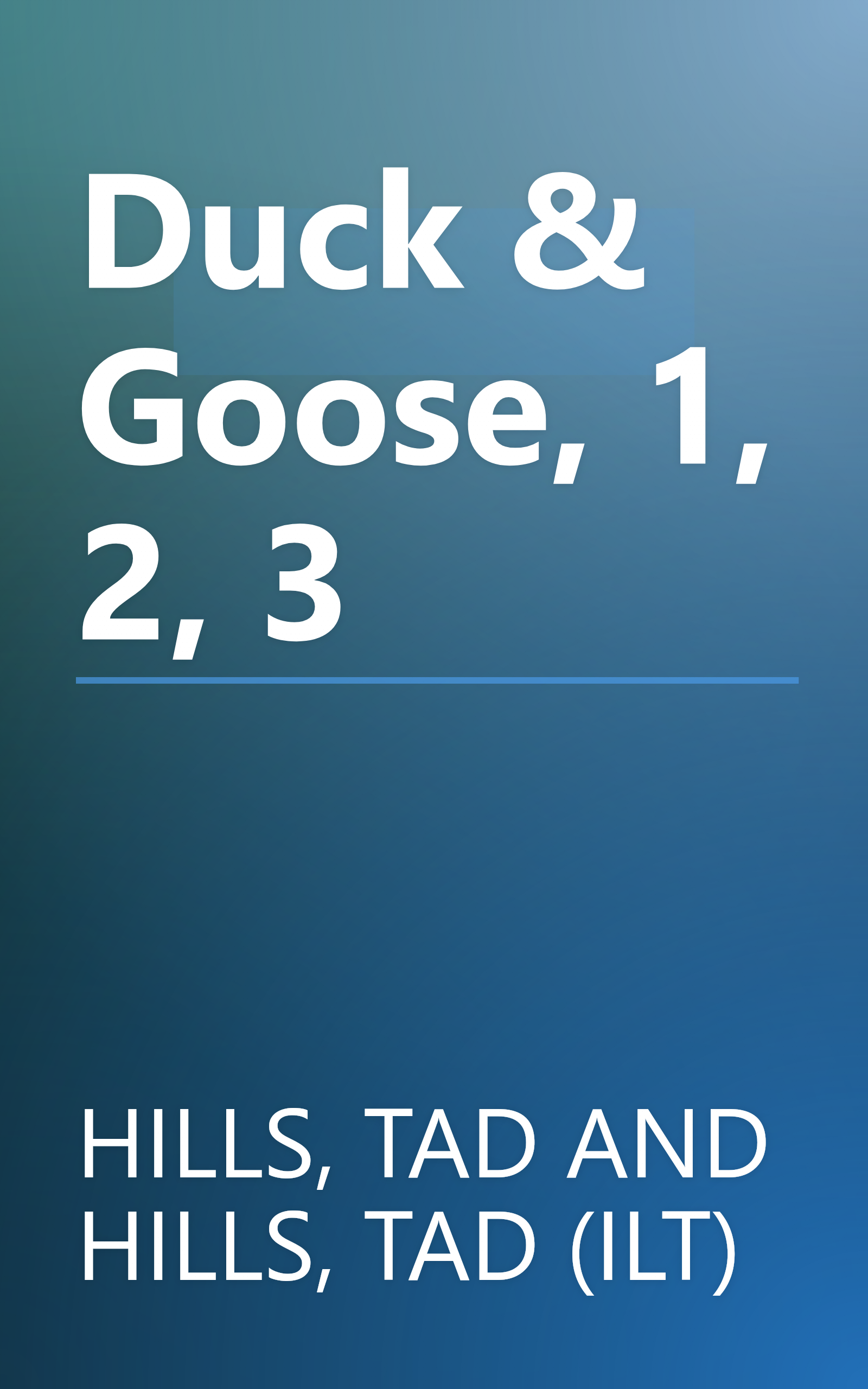 Duck & Goose, 1, 2, 3 book cover