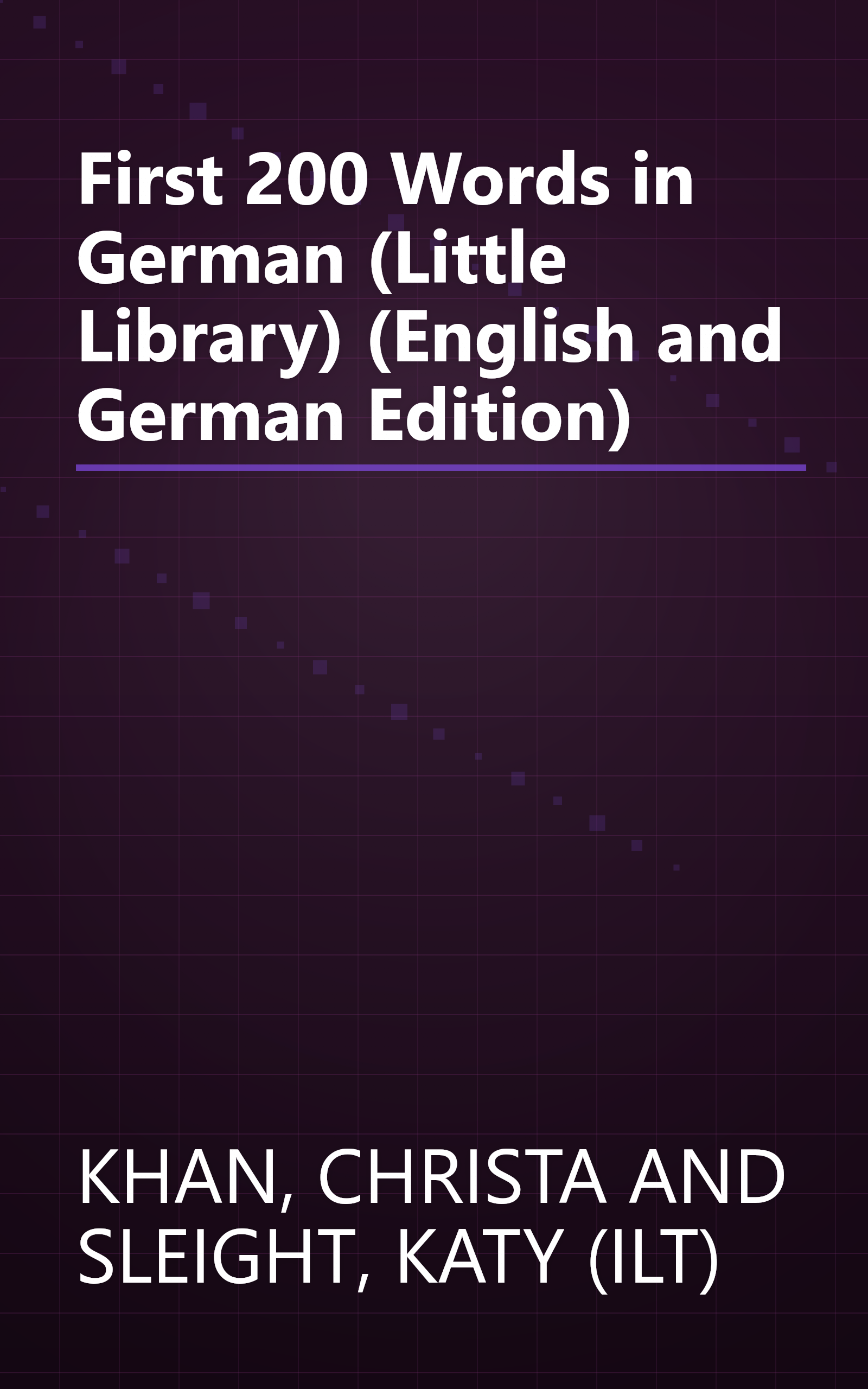 First 200 Words in German (Little Library) (English and German Edition) book cover