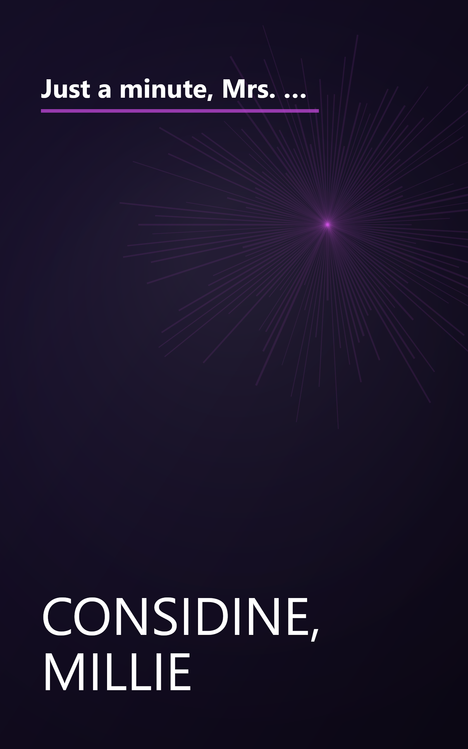 Just a minute, Mrs. Gulliver;: Being the account of the travels and travails of one Mrs. Bob Considine in the wicked cities of the world, book cover