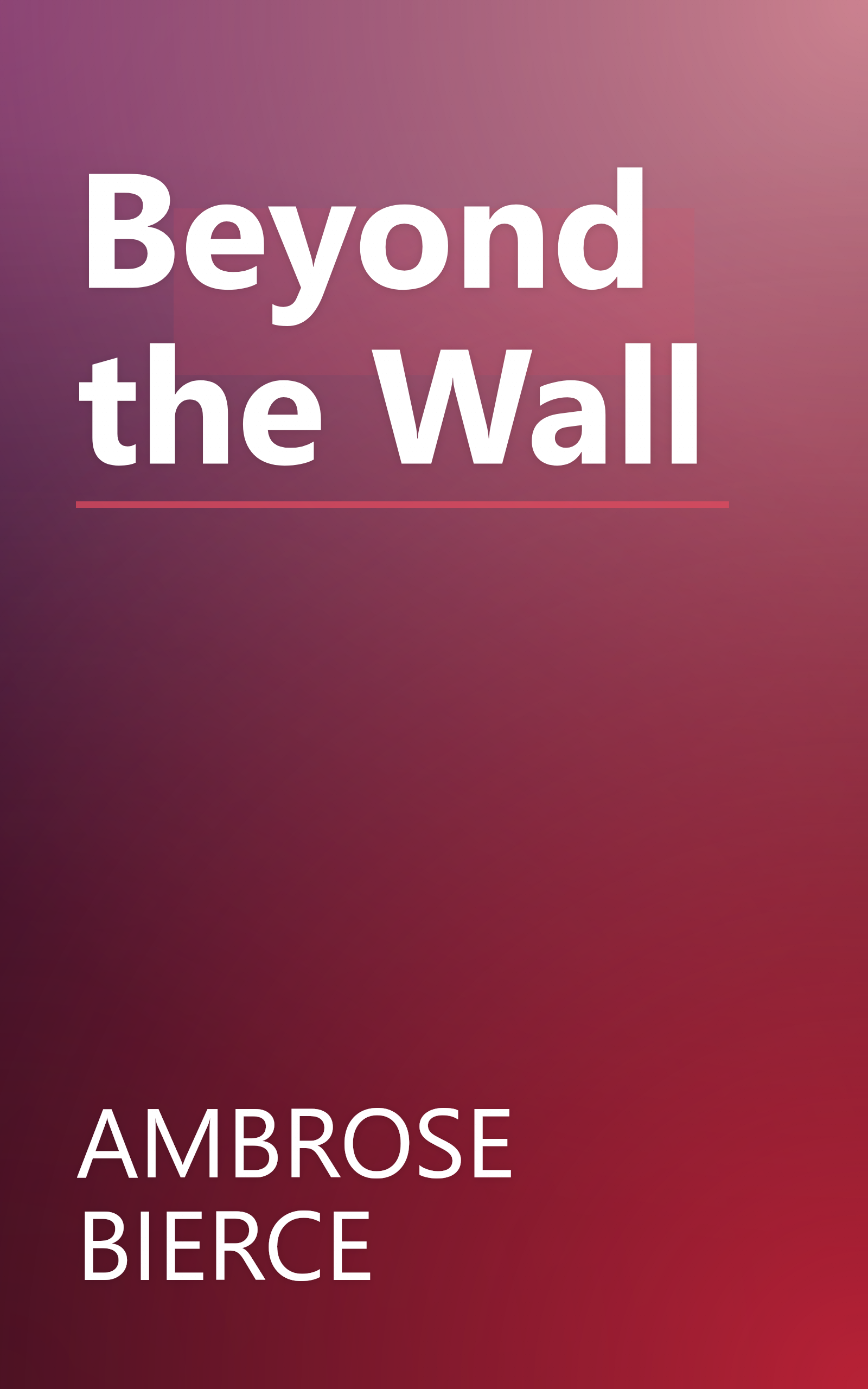 Beyond the Wall book cover
