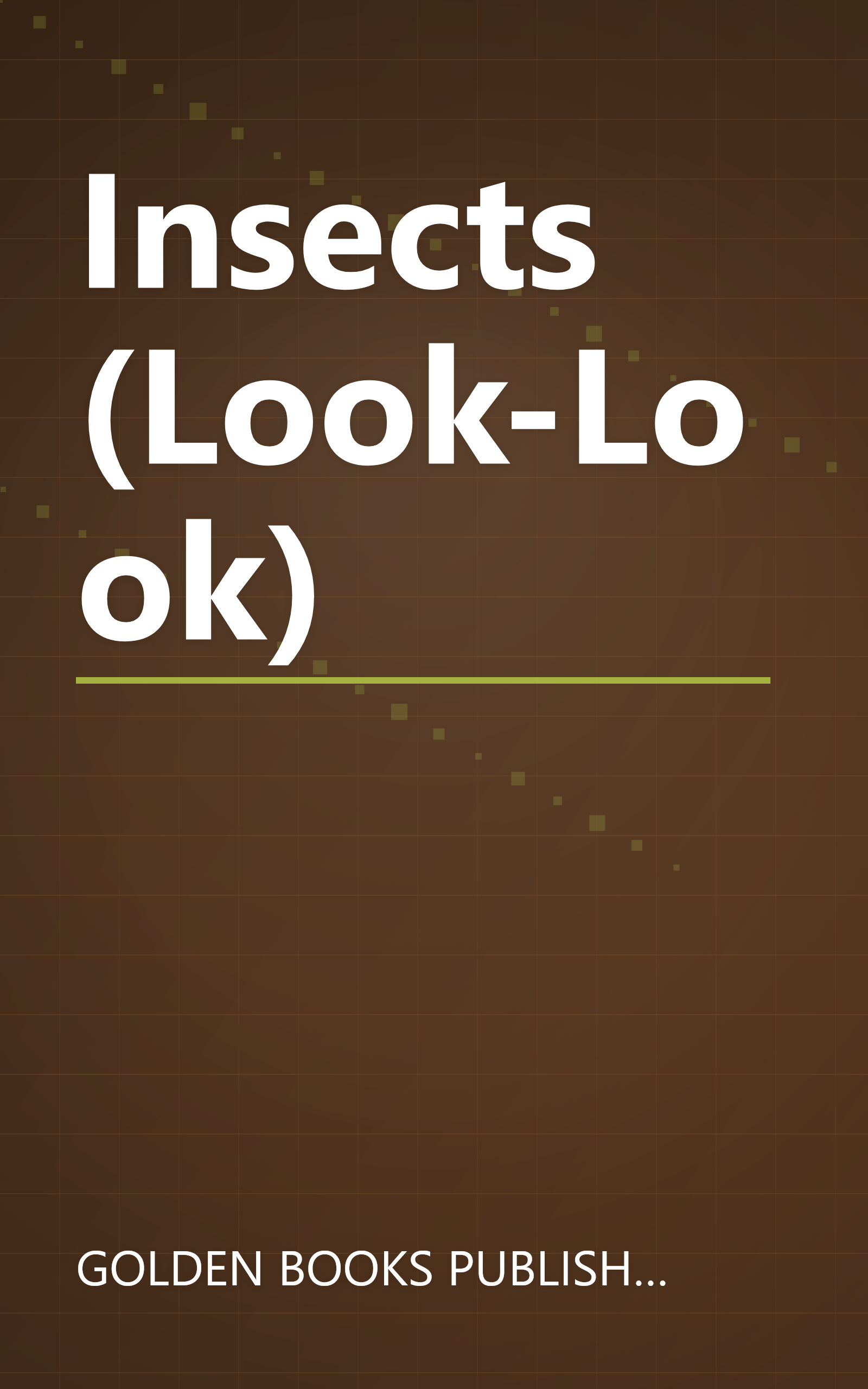 Insects (Look-Look) book cover