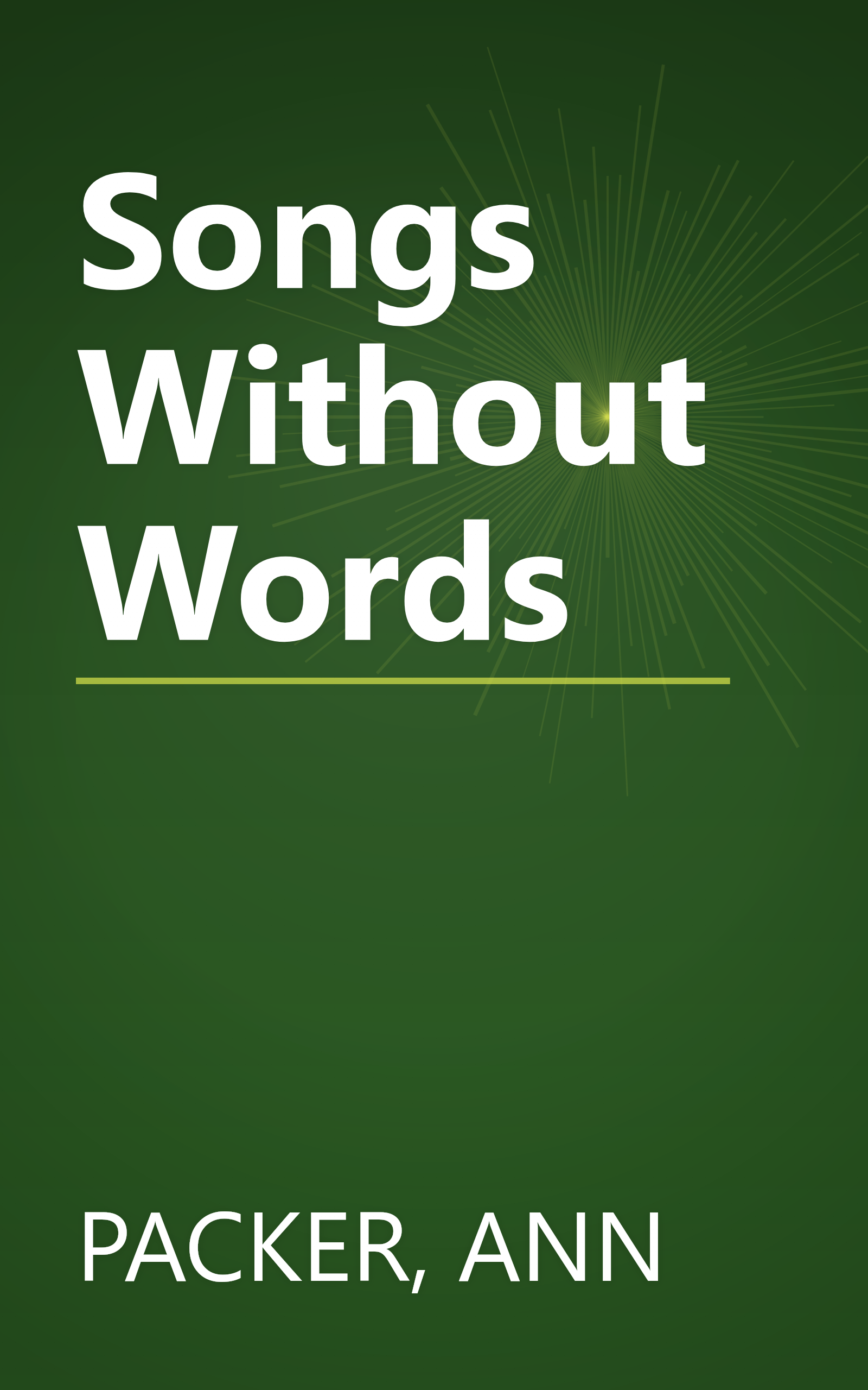 Songs Without Words book cover